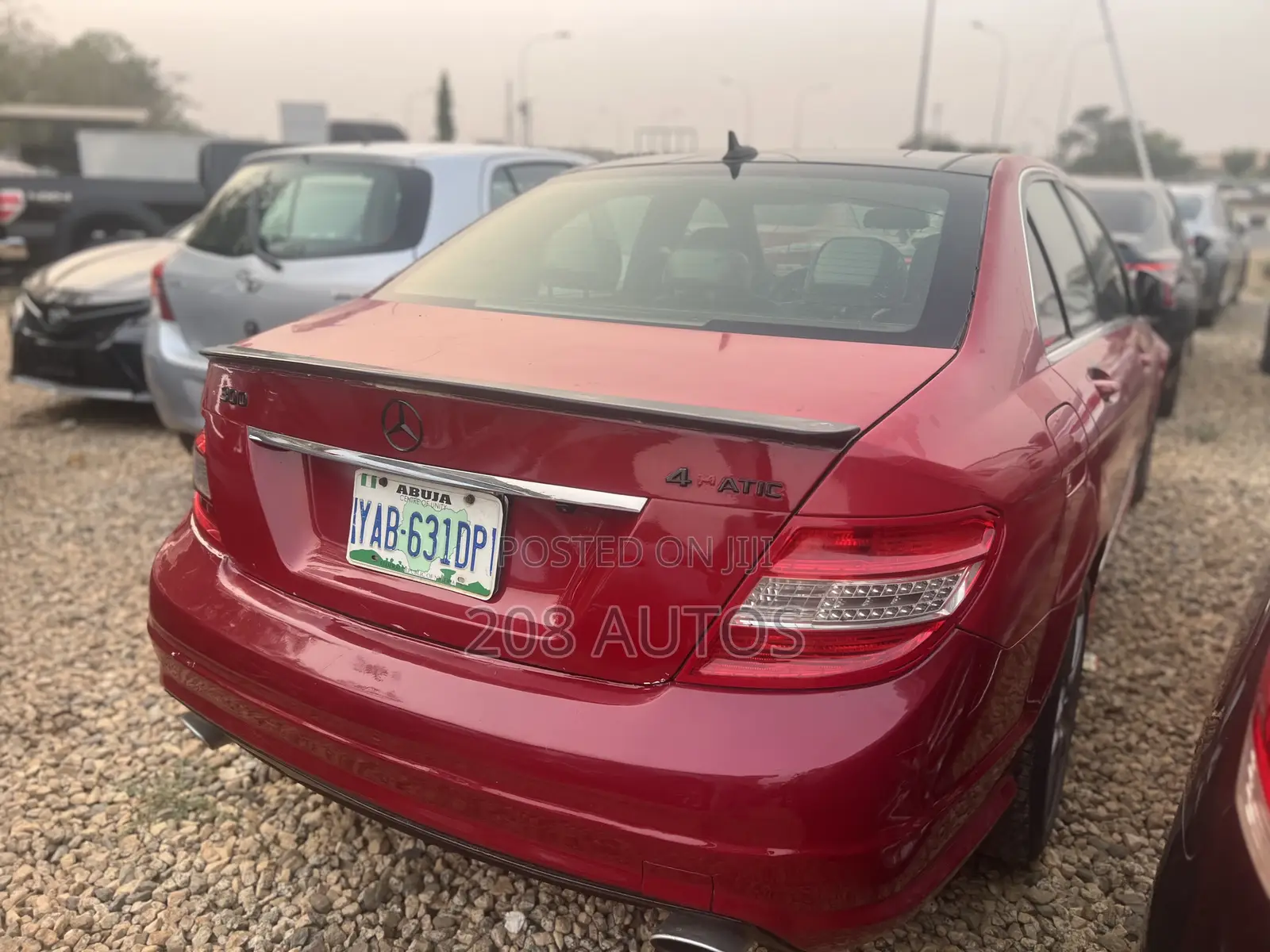 Mercedes-Benz C300 Sport Sedan AWD (3.0L 6cyl 7A) 2008 Red in Gwarinpa ...