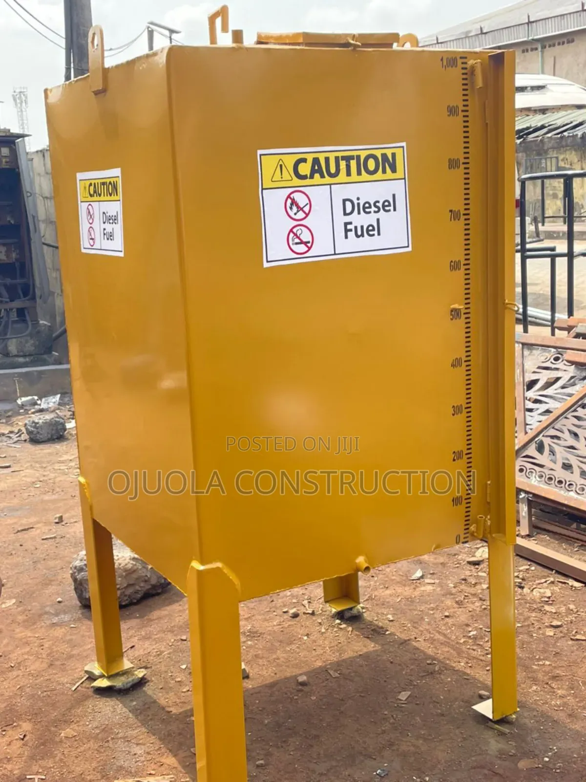 1000l Diesel Tank With Caution Sticker in Surulere - Electrical ...