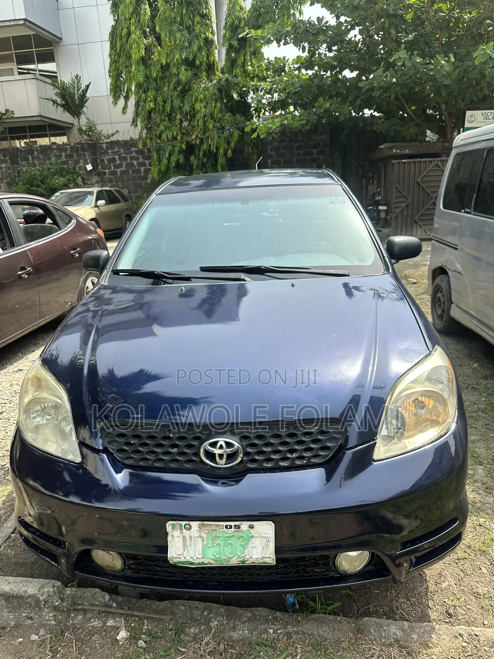 Toyota Matrix XR Hatchback AWD (1.8L 4cyl 4A) 2003 Blue in Lekki - Cars ...