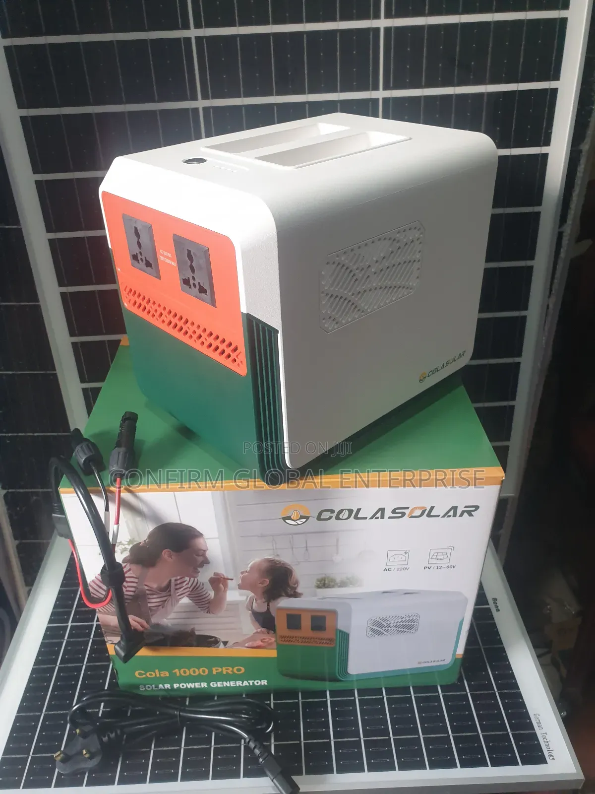 Powerful Colar 1000pro Solar Generator With 200w Solar Panels in Akure ...