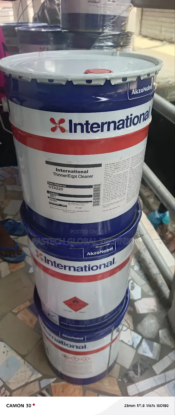 International Thinner/Eqpt Cleaner Gta220 for sale - PASTECH GLOBAL ...