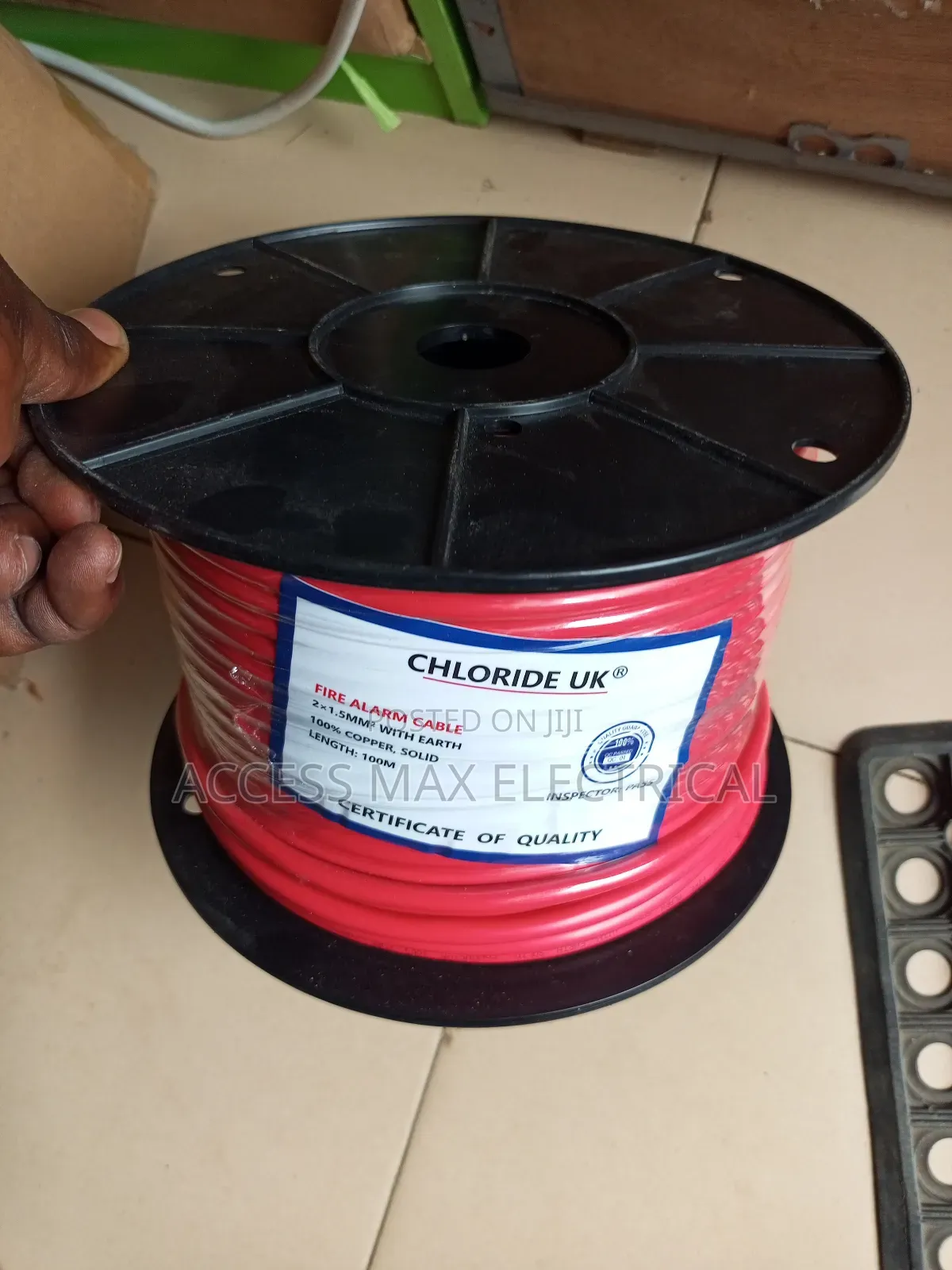 1.5mm 2 Core Fire Alarm Cable Pure Copper By 100 Meters in Lagos Island ...