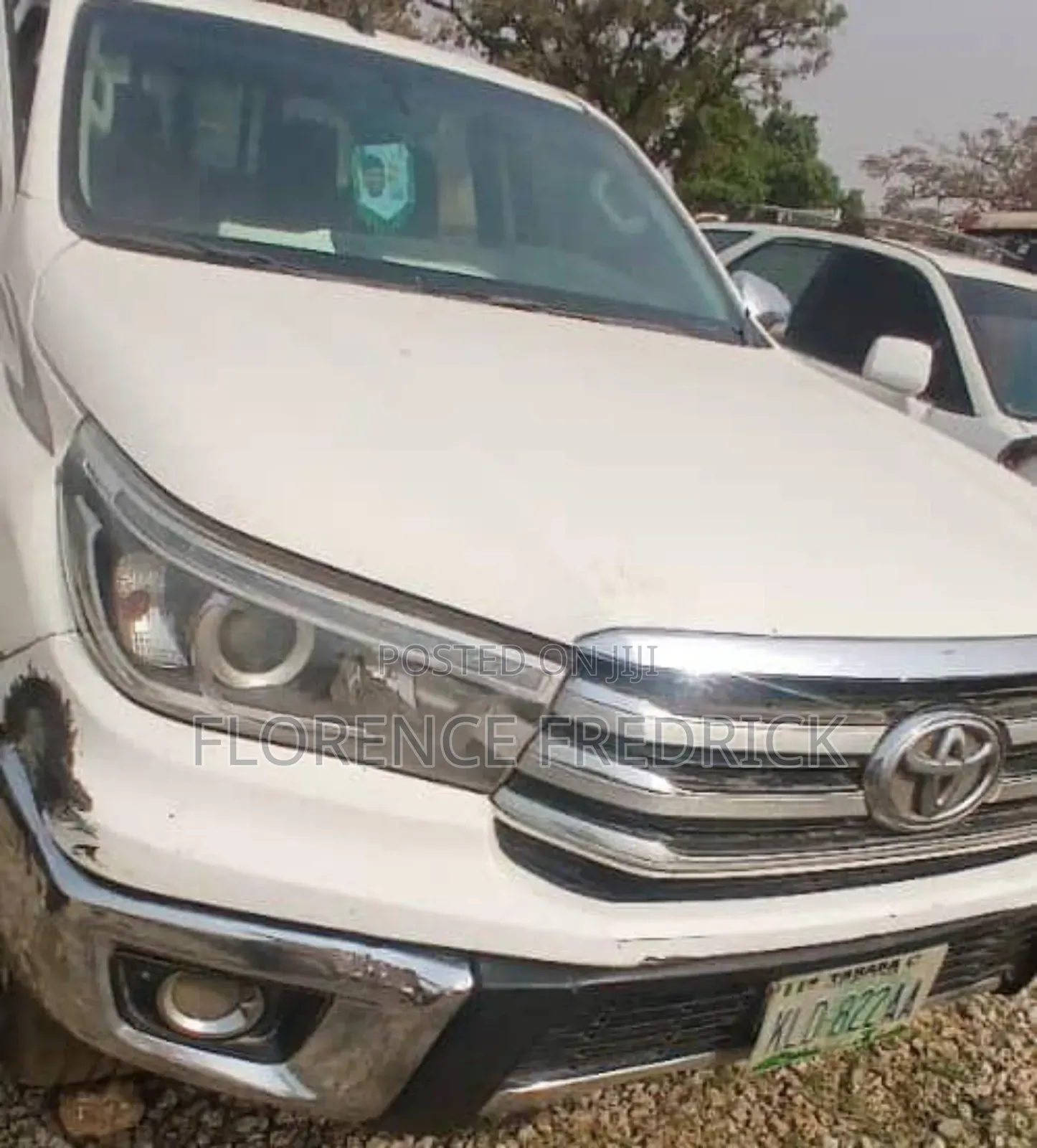 Toyota Hilux 2017 White in Wuye - Cars, Florence Fredrick | Jiji.ng