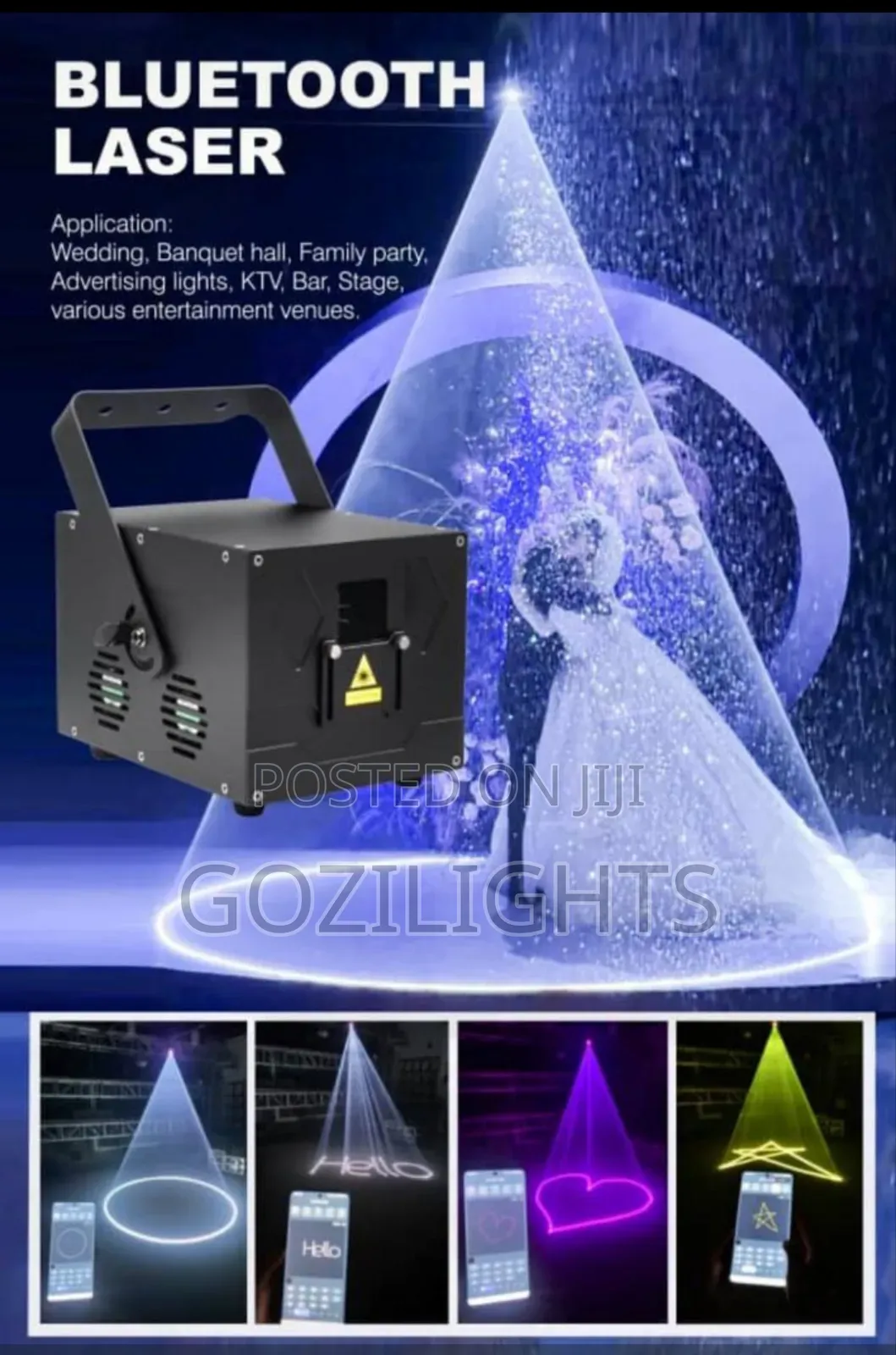 3watts Animation Laser Light in Ojo - Audio & Music Equipment, Gozlight ...