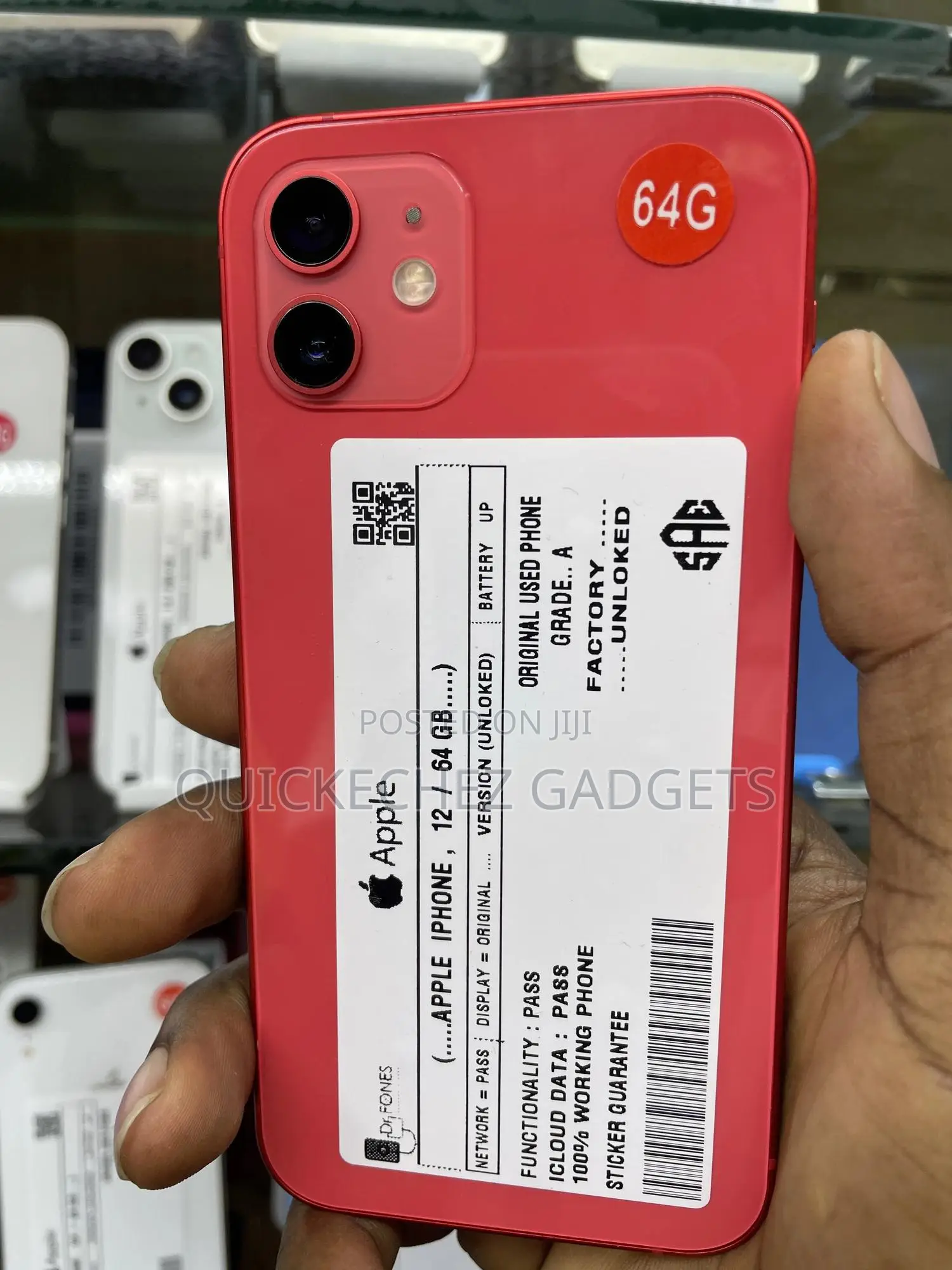 Apple iPhone 12 64 GB Red in Ikeja - Mobile Phones, Quickechez Gadgets ...