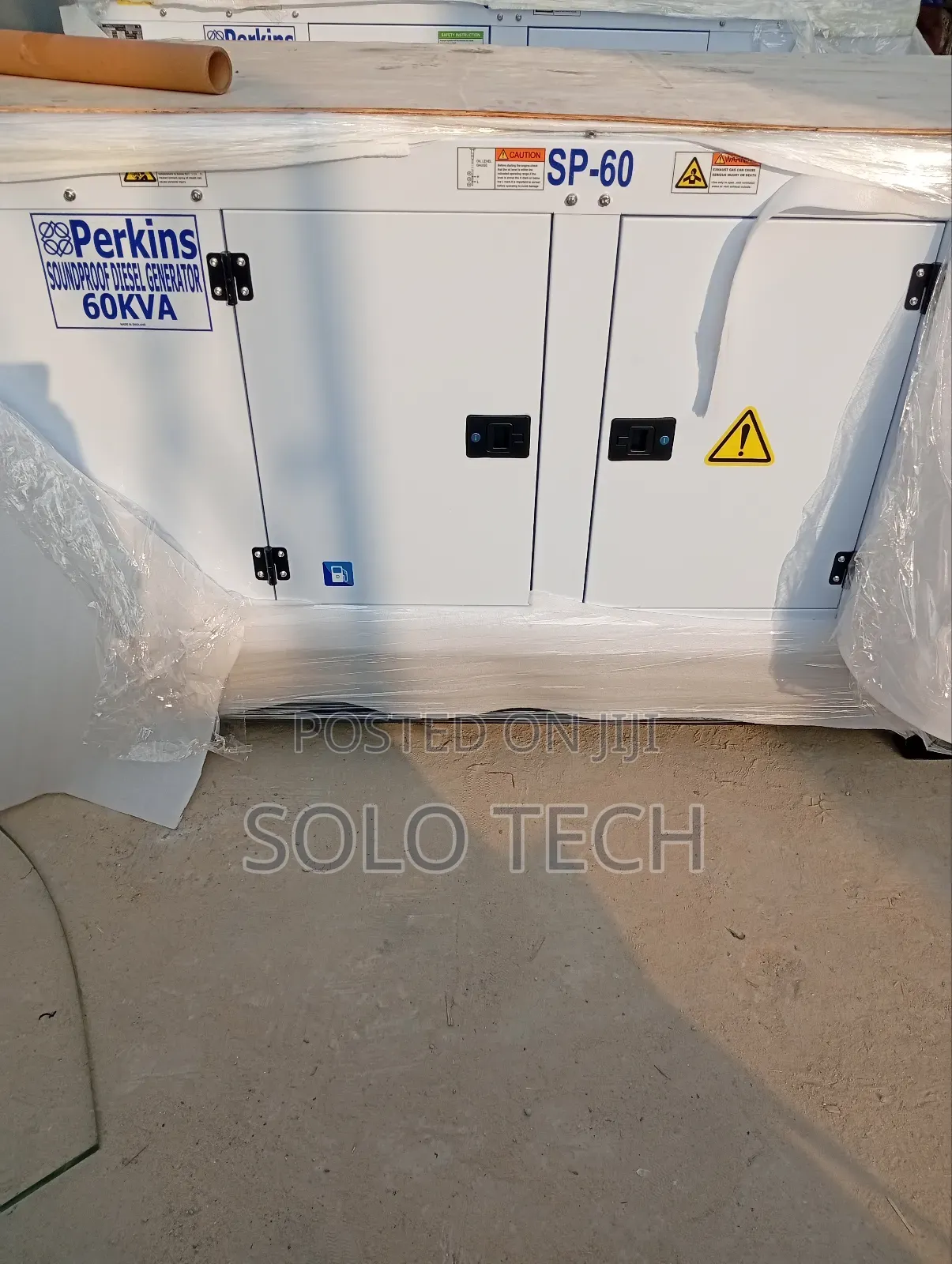 Brand New 60 Kva Perkins Soundproof Diesel Generator 100% Copper Coil ...