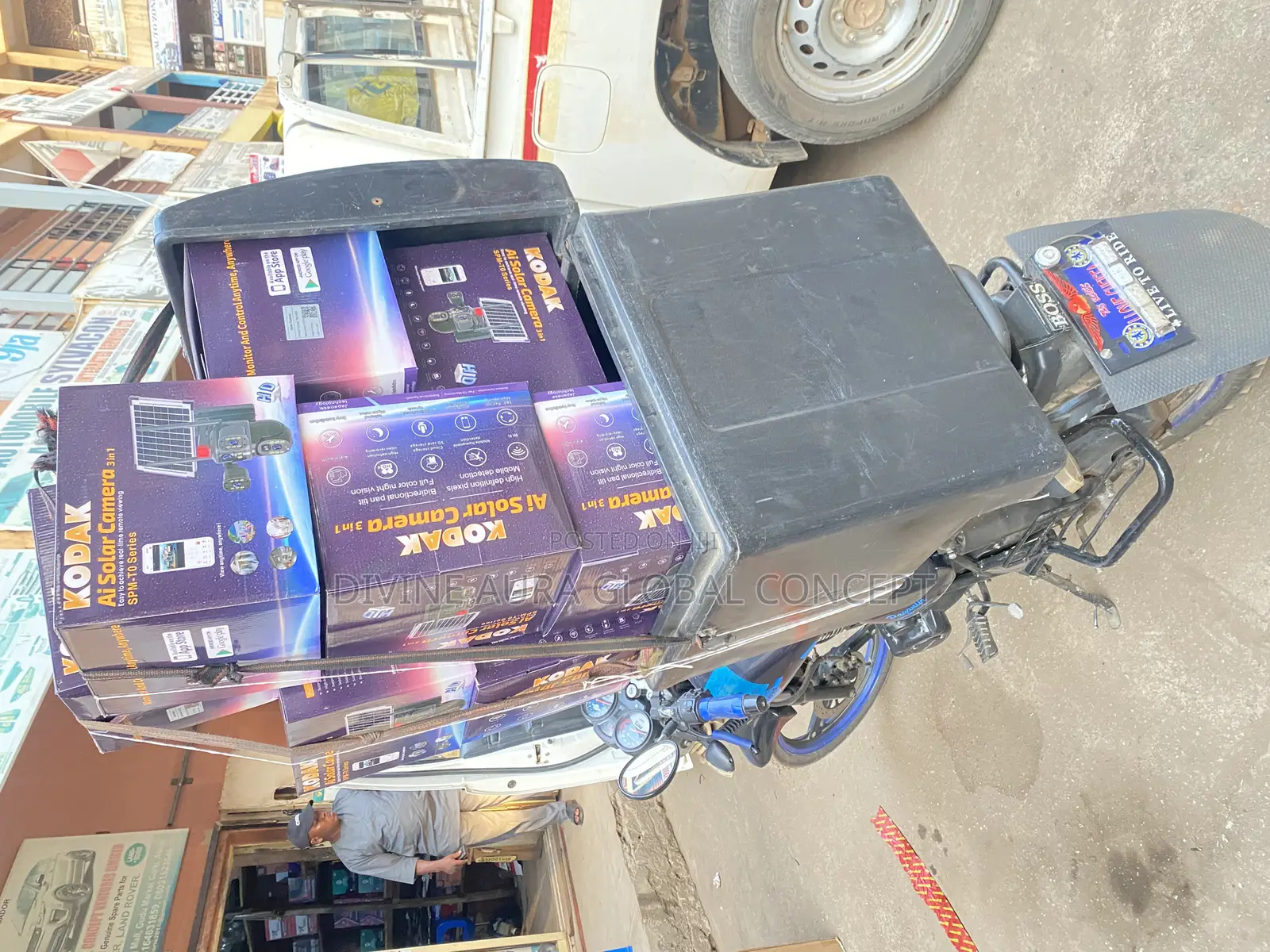 Solar PTZ CCTV Camera With 360° Rotation in Gudu - Security ...