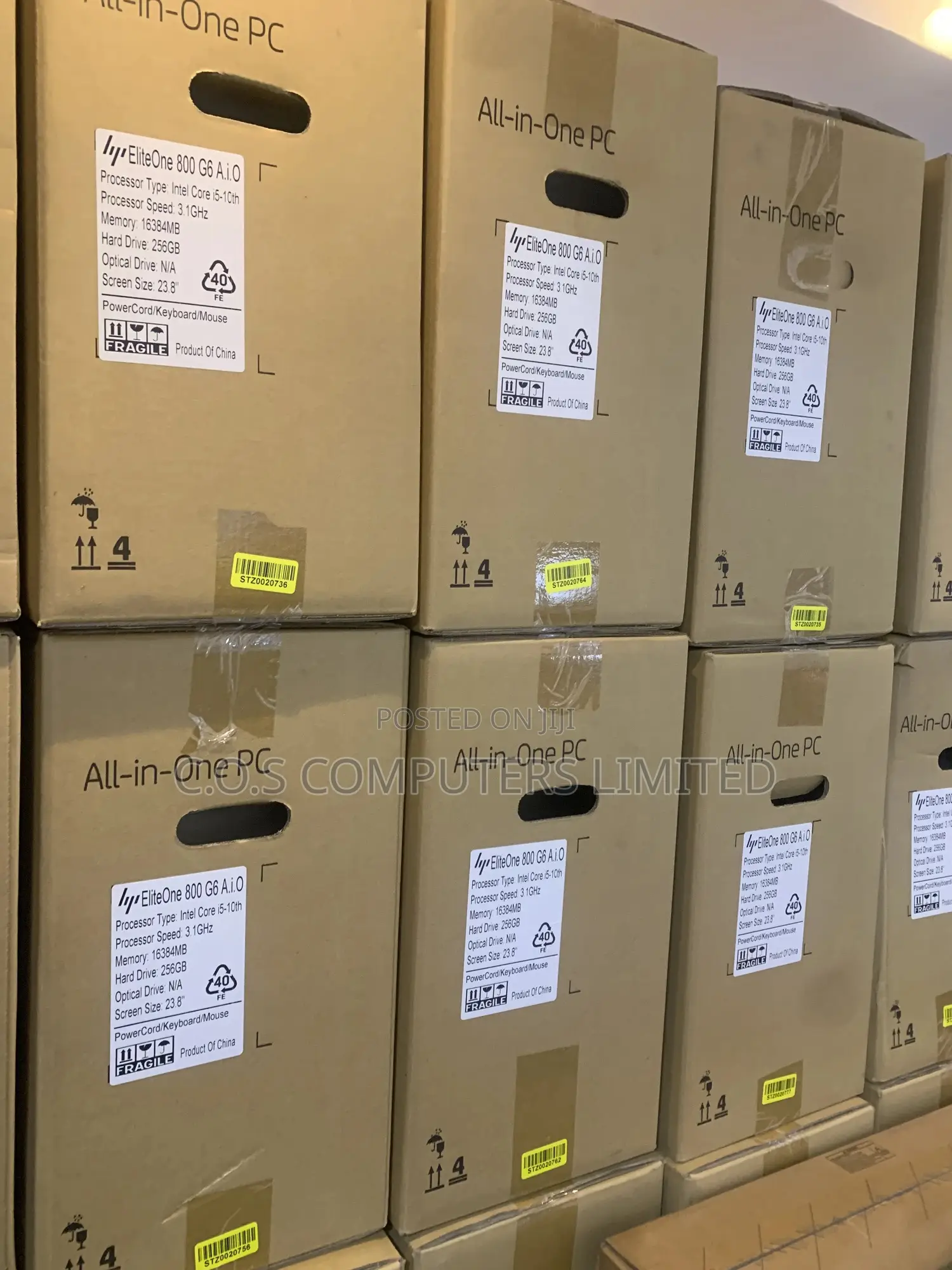 New Desktop Computer HP EliteOne 800 G6 16GB Intel Core i5 SSD 256GB in ...