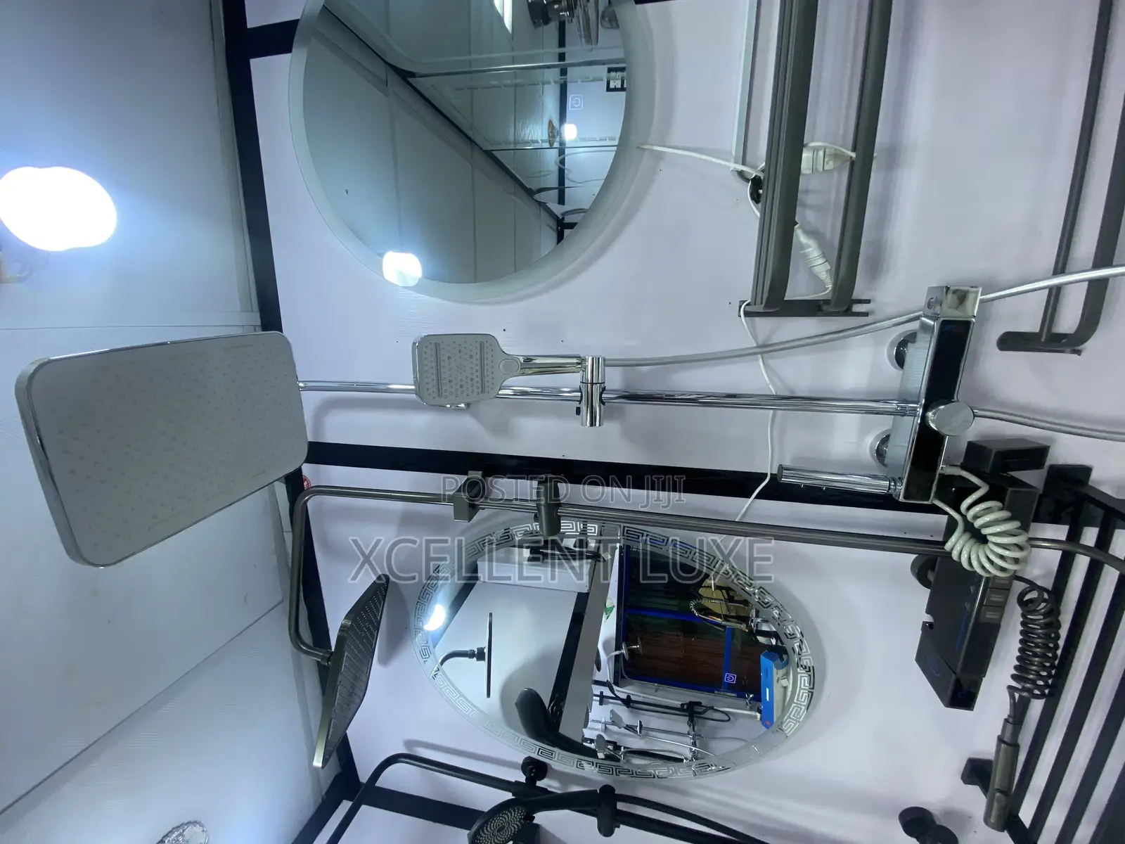 English Thermostatic Shower Set With Digital Display. Copper Engine in ...