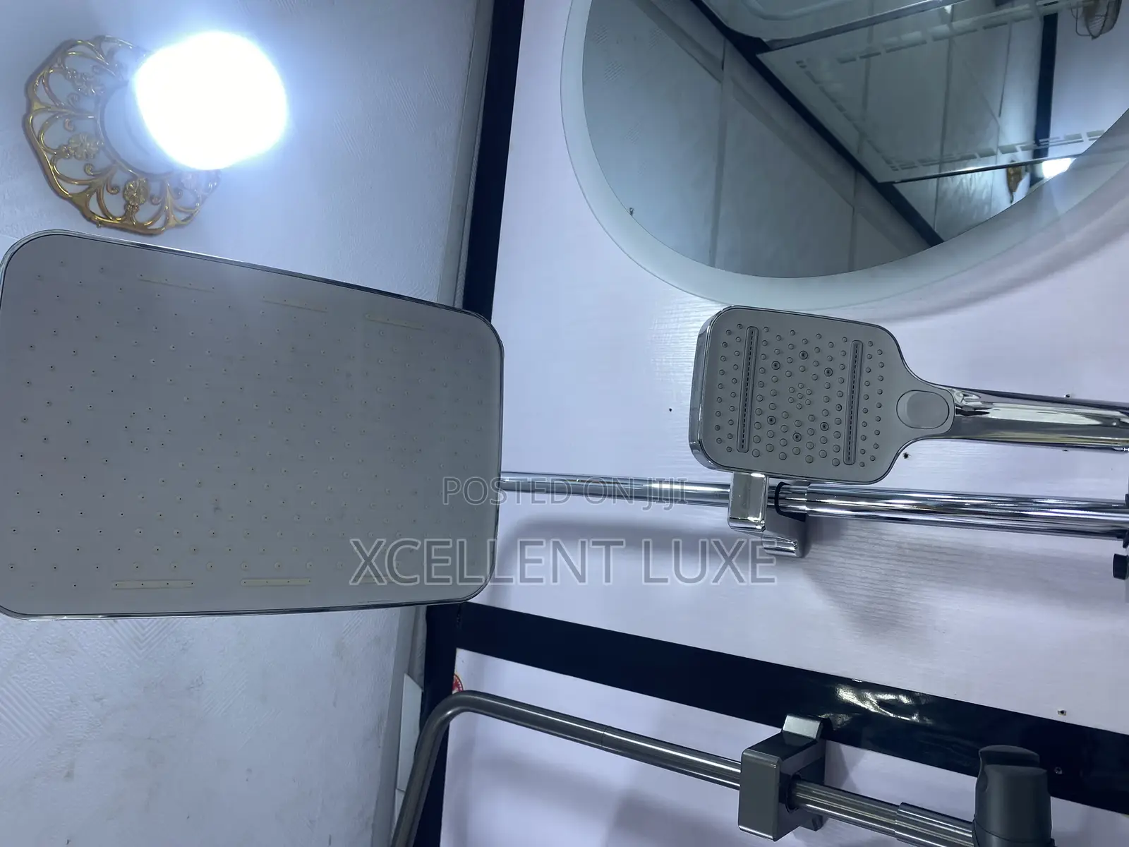 English Thermostatic Shower Set With Digital Display. Copper Engine in ...