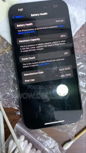 Apple iPhone 15 128 GB Black in Surulere - Mobile Phones, Wow Deals ...