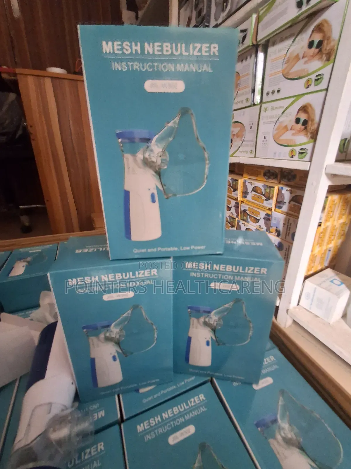 Mesh Nebulizer Potable for sale - POINTERS HEALTHCARENG Price: ₦ 12,000 ...