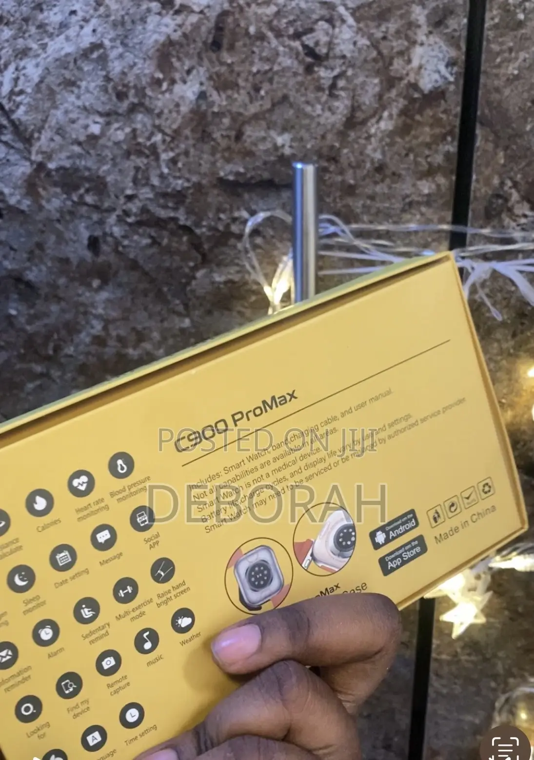 C900 Pro Max Smart Watch in Wuse - Smart Watches, Deborah Chinwendu ...