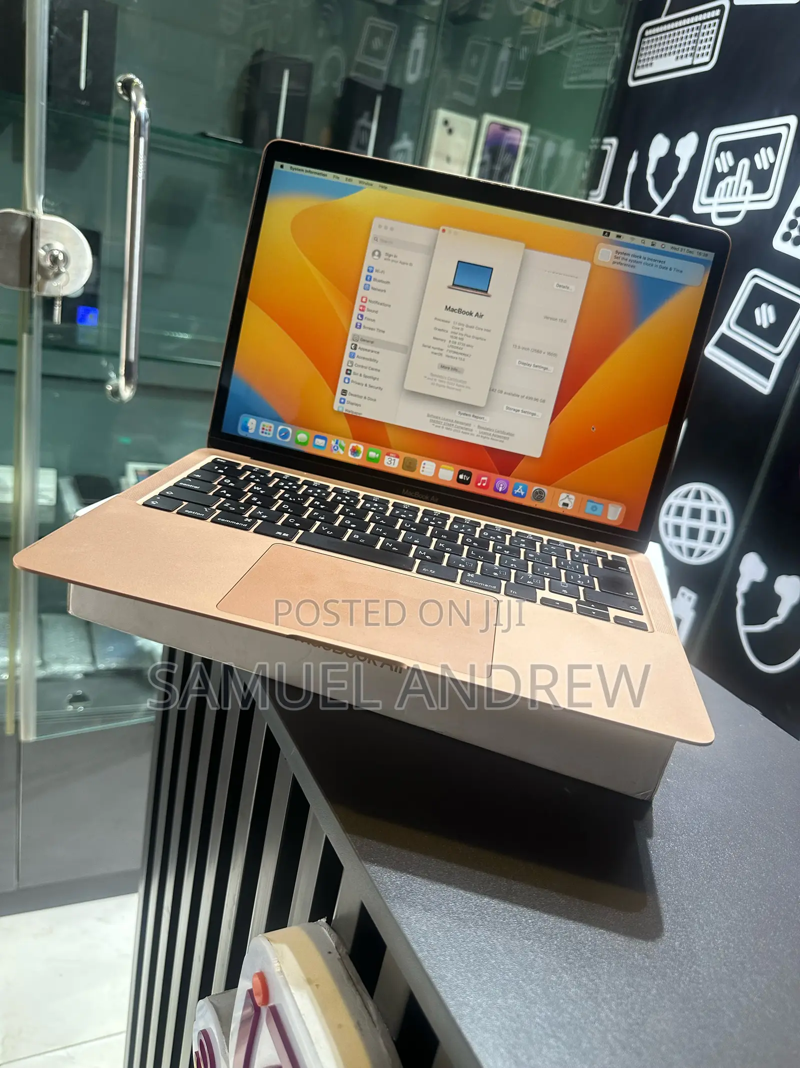 Laptop Apple MacBook Air 2020 8GB Intel Core I5 SSD 512GB in Ikeja ...