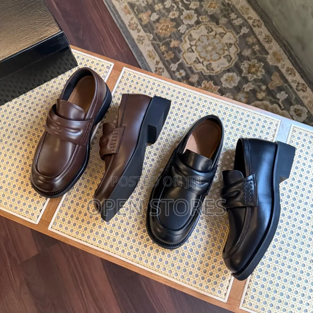 *The Bold Cut-Out Bridge Loafers in Brown Black* in Ikeja - Shoes, Open ...