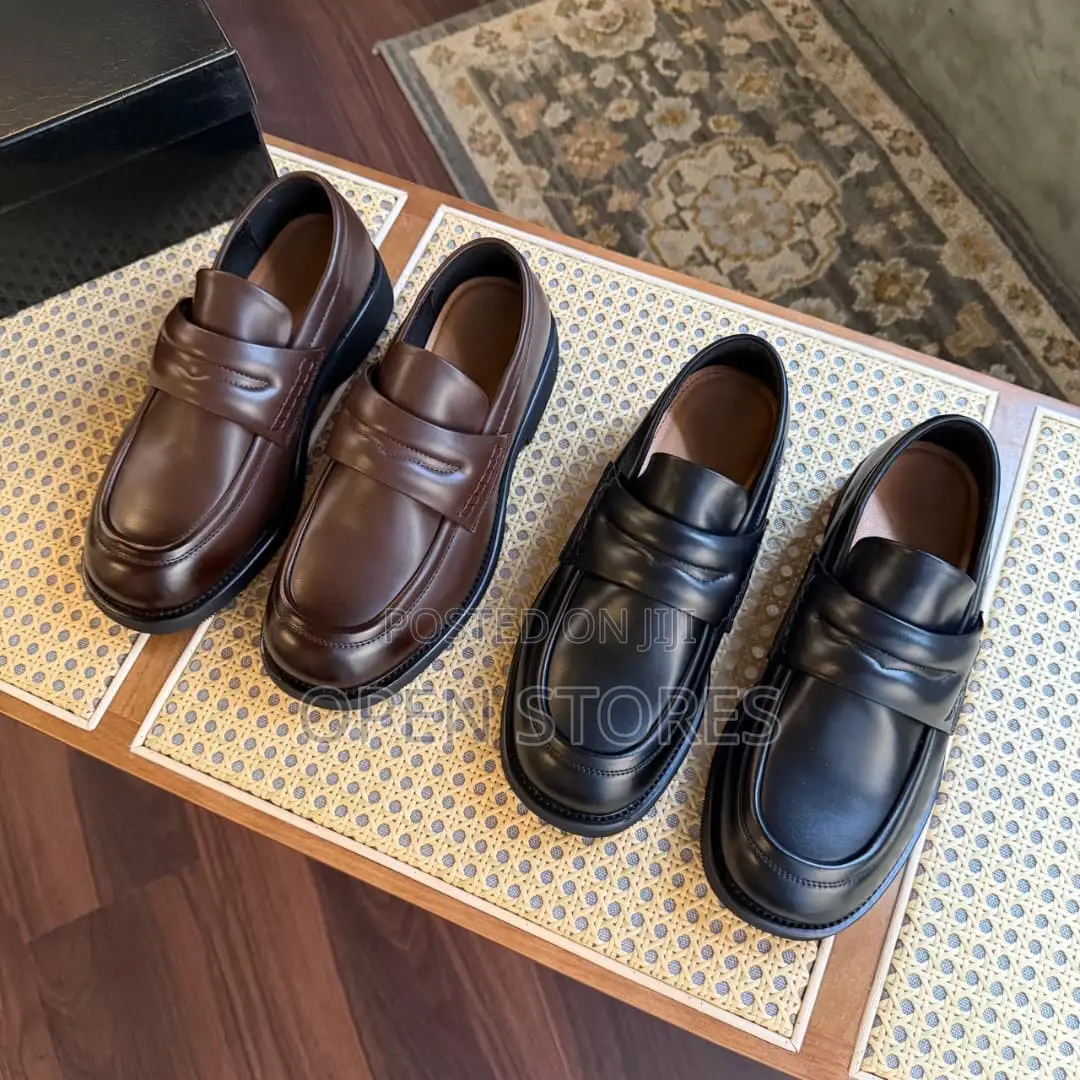 *The Bold Cut-Out Bridge Loafers in Brown Black* in Ikeja - Shoes, Open ...