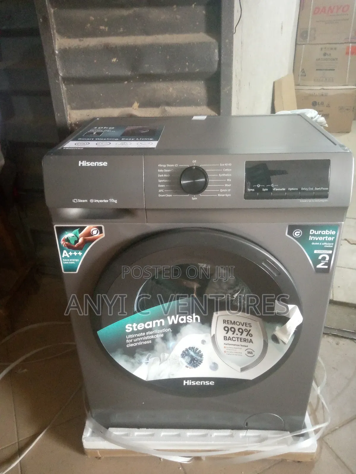 Hisense 10kg Automatic Washing Machine in Lekki - Home Appliances, Anyi ...