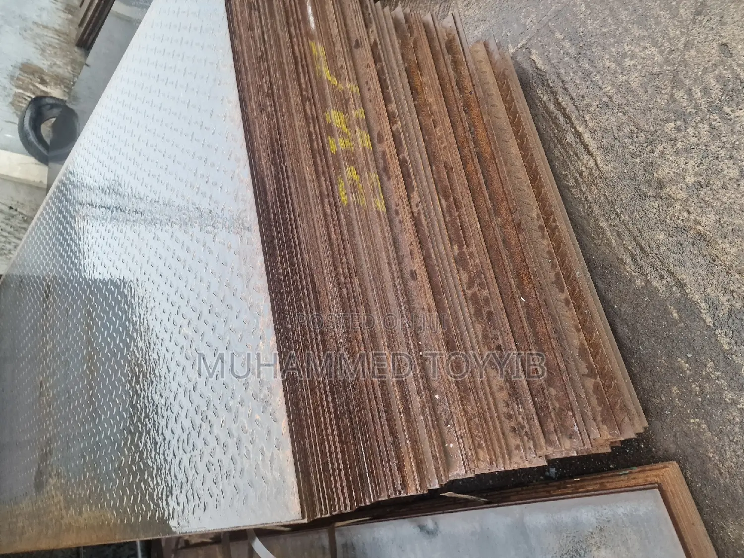 M S Chequered Plate 5mm and 6mm in Surulere - Building Materials ...