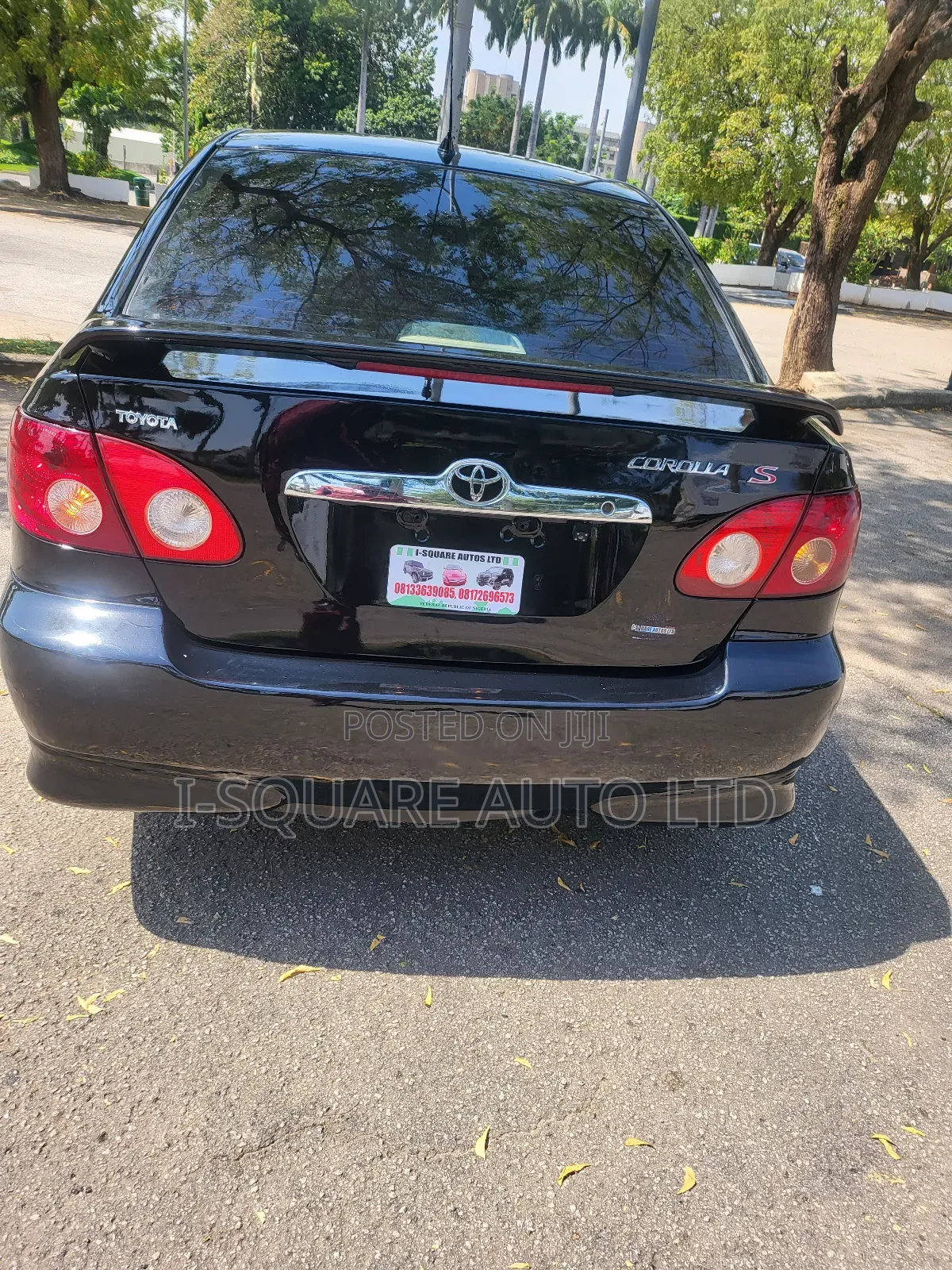 Toyota Corolla S 2007 Black in Maitama - Cars, I-square Autos Ltd | Jiji.ng