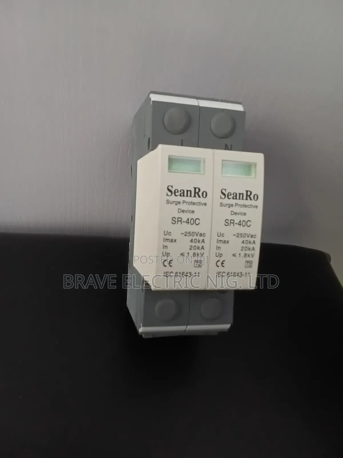 Seanro Ac 2p Surge Protector Device for sale - BRAVE ELECTRIC NIG. LTD ...