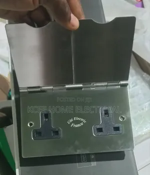 13a Double Floor Power Socket With Cover – Strong Durable in Ojo ...