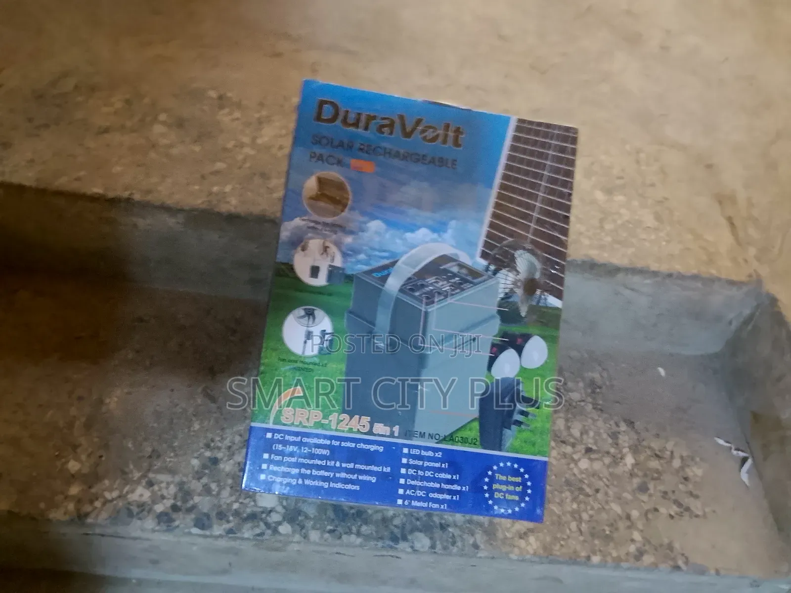 Duravolt SRP-1245 Solar Power Kit for Power Outage Backup in Gbagada ...