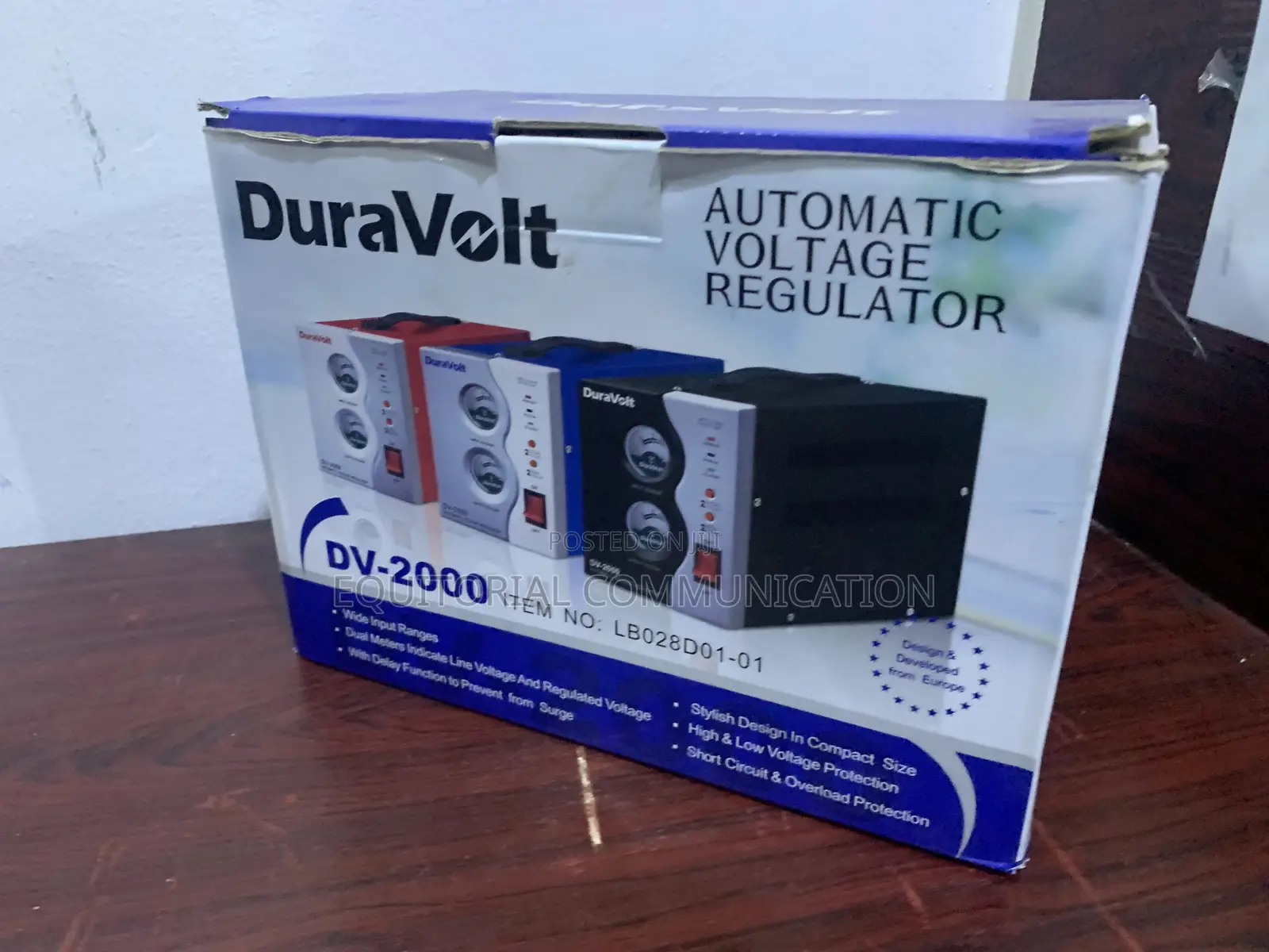 Duravolt 2000w Safe Power Voltage Stabilizer for sale - EQUITORIAL ...