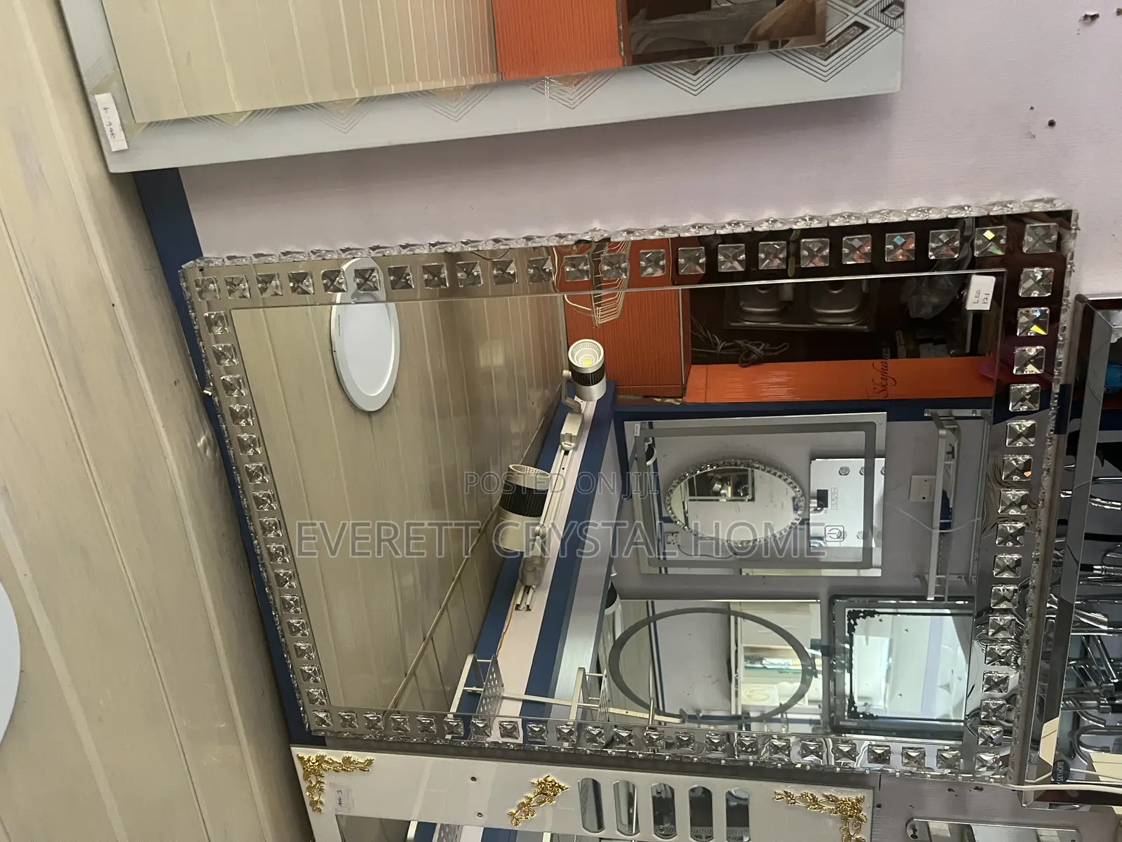 Crystal Led Mirror in Orile - Plumbing & Water Systems, Everett Crystal ...
