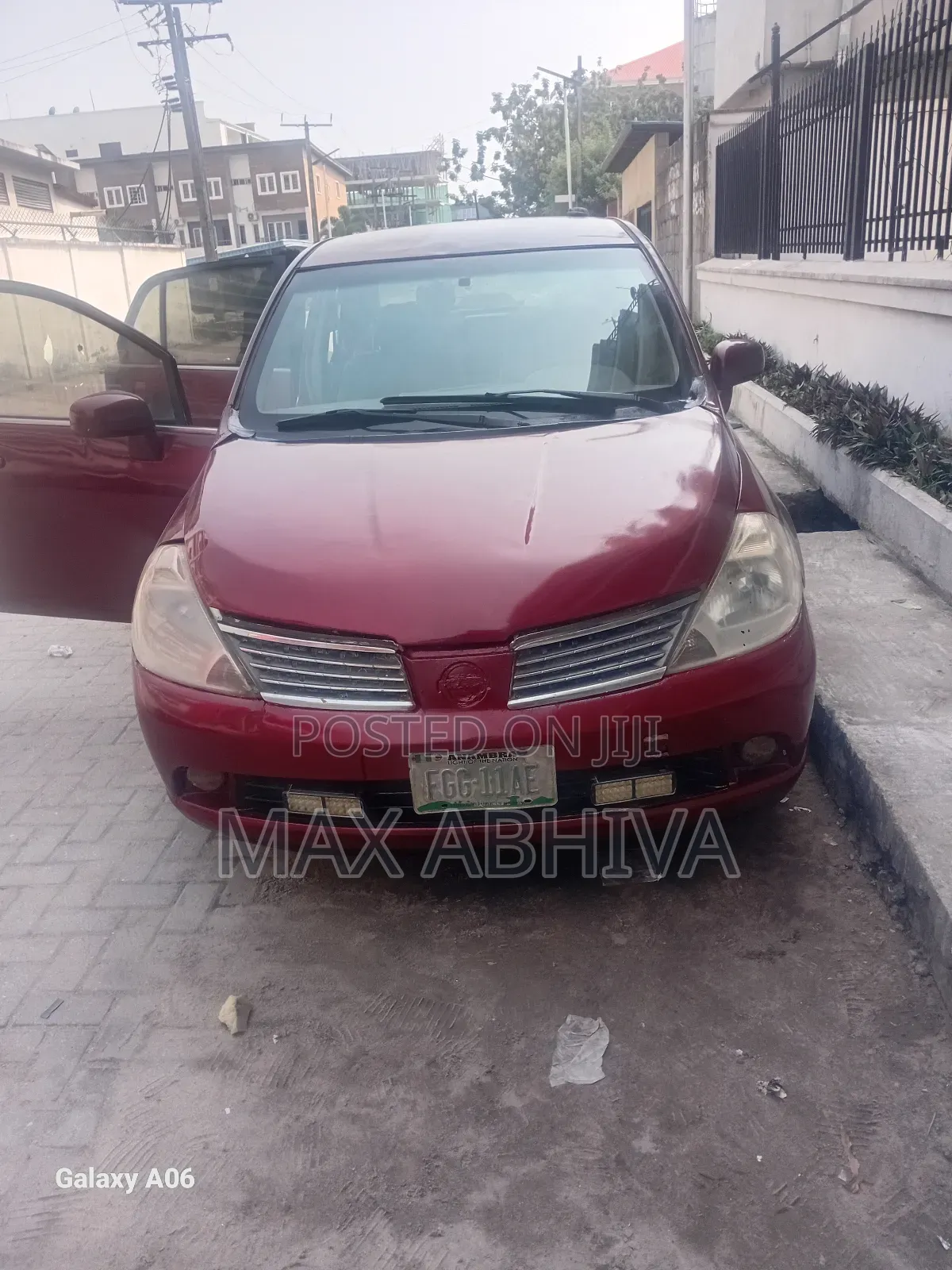 Nissan Tiida 1.6 2008 Red in Lekki - Cars, Max Abhiva | Jiji.ng