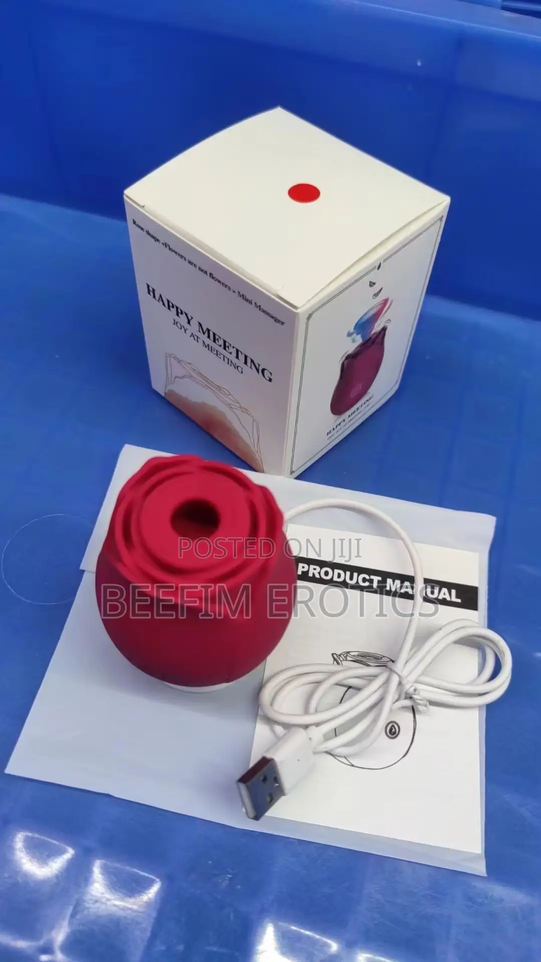 Valentine Promo Rose Sucker Vibrator Clitoris Vibrator Rose Toy in ...