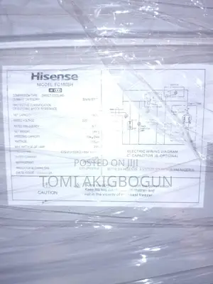 Brand New Hisense 180 Liters Fs 180sh Deep Freezer for Sale in Ikeja ...