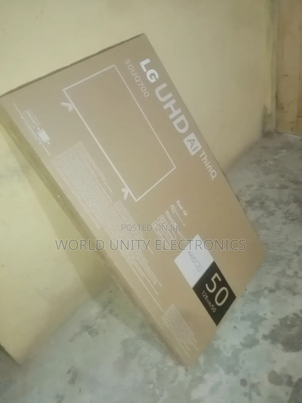 Lg 50 Inch Smart Tv – Clean Display in Abule Egba - TV & DVD Equipment ...