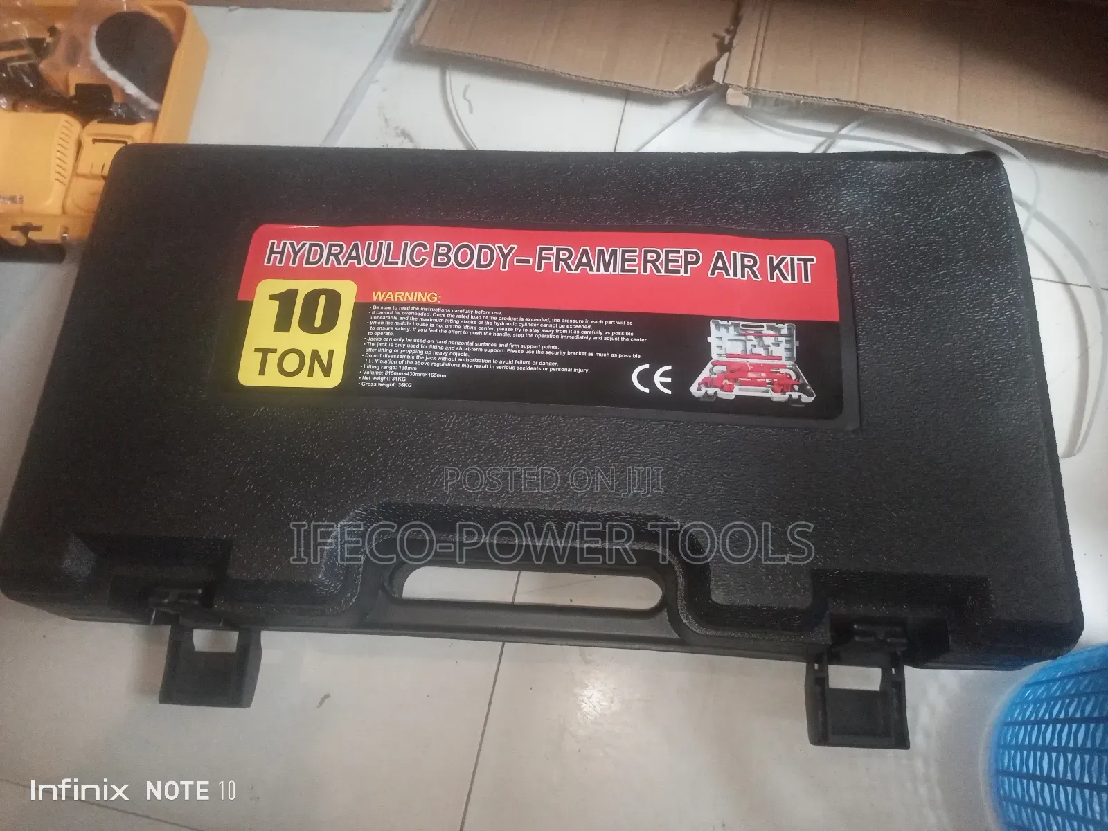 Hydraulic Body-Frame Repair Kit, Also Known as a Porta Power Kit,10ton ...