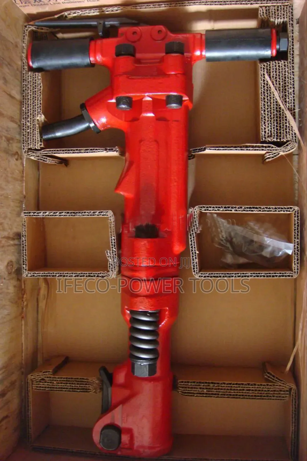 Pneumatic Jack Hammer, Also Known as a Paving or Demolition Breaker. in ...
