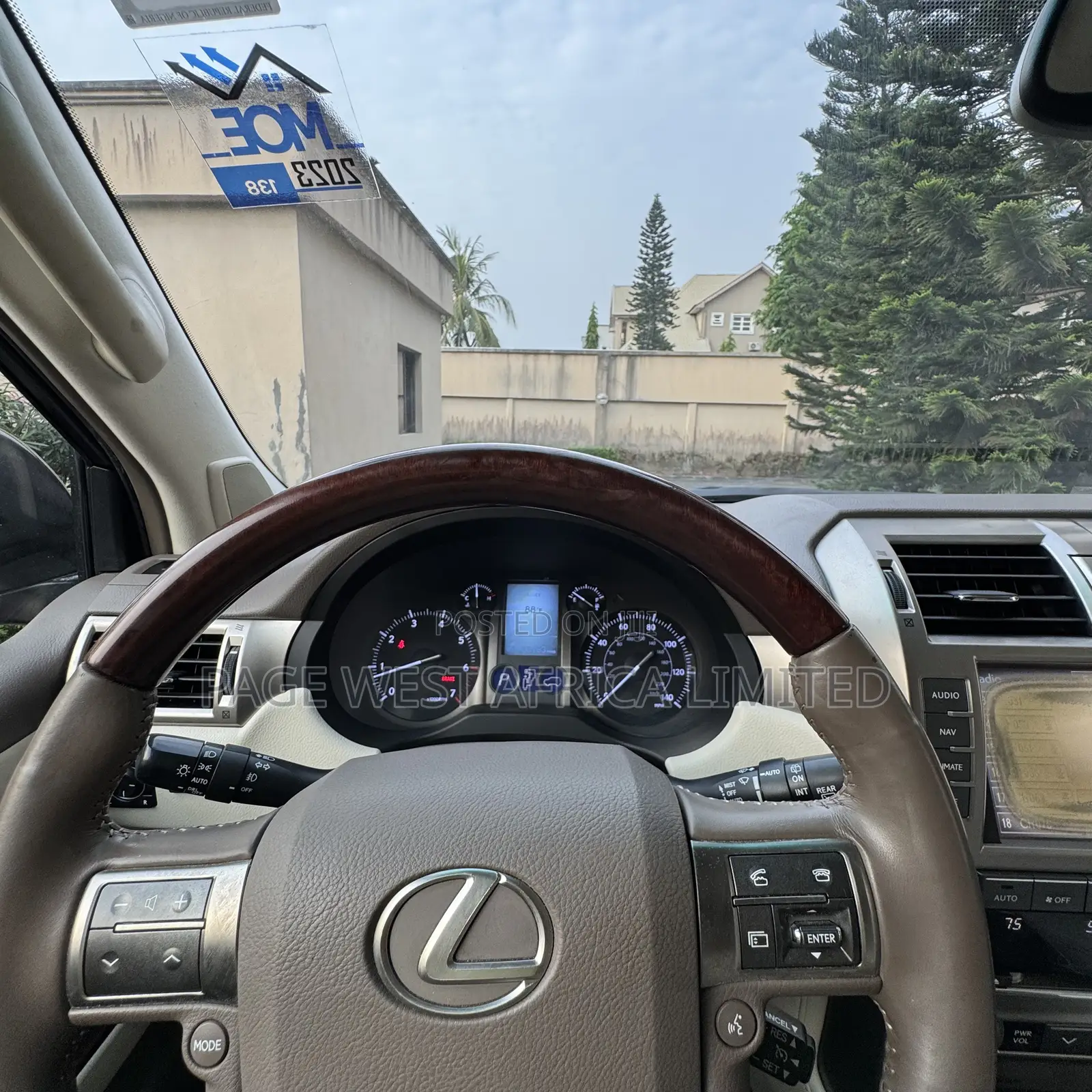 Lexus GX 460 Luxury 2014 Burgundy for sale - Page West Africa Limited ...