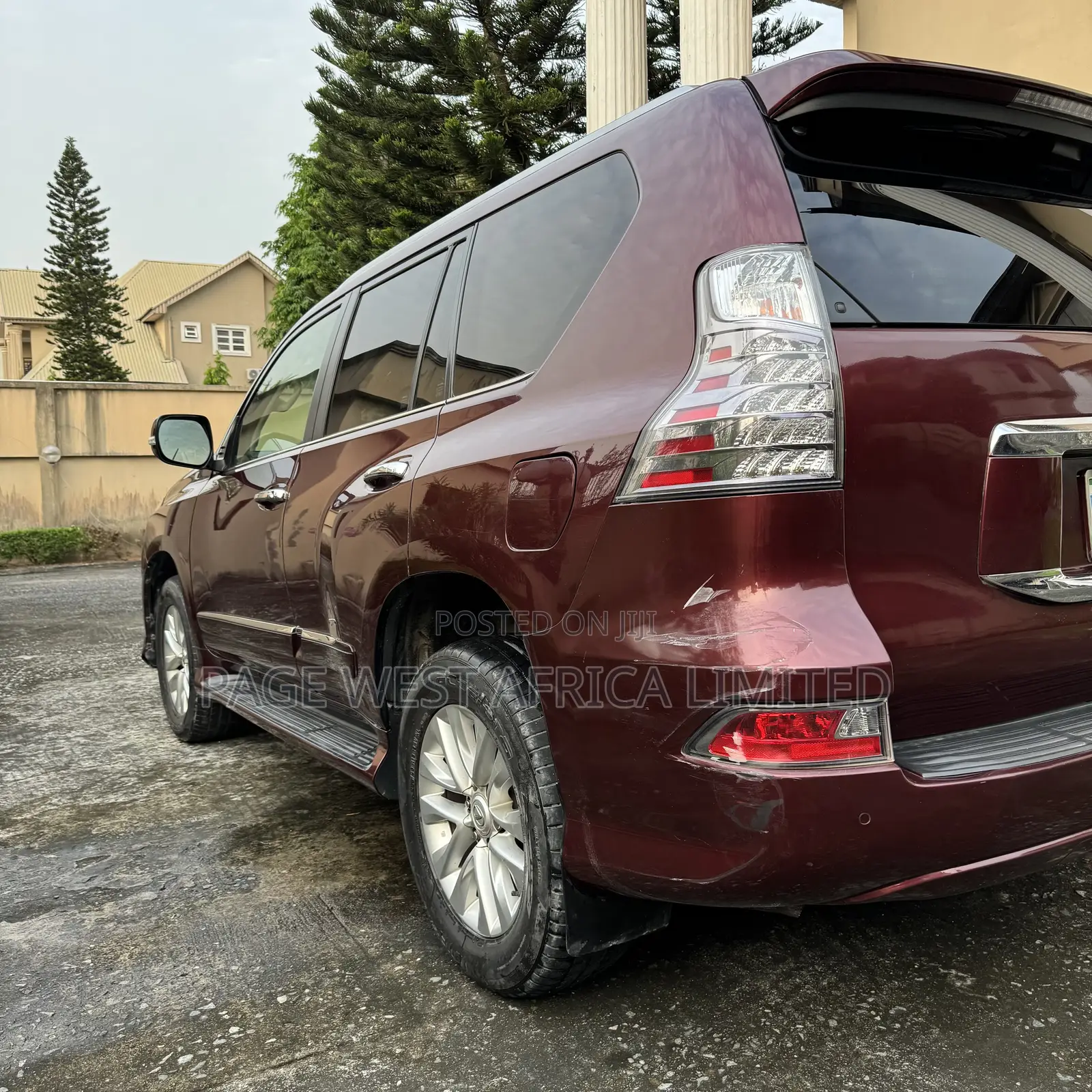 Lexus GX 460 Luxury 2014 Burgundy for sale - Page West Africa Limited ...