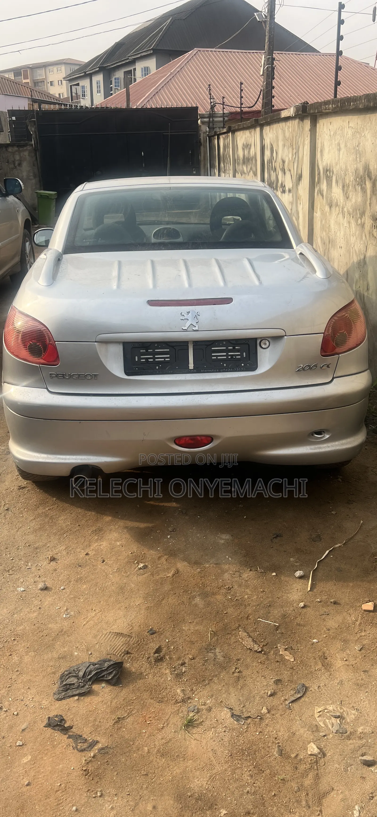 Peugeot 206 2004 Silver in Ilupeju - Cars, Kelechi Onyemachi | Jiji.ng