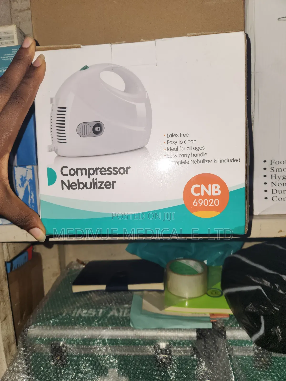 Portable Compressor Nebulizer for sale - MEDIVUE MEDICAL E. LTD Price ...