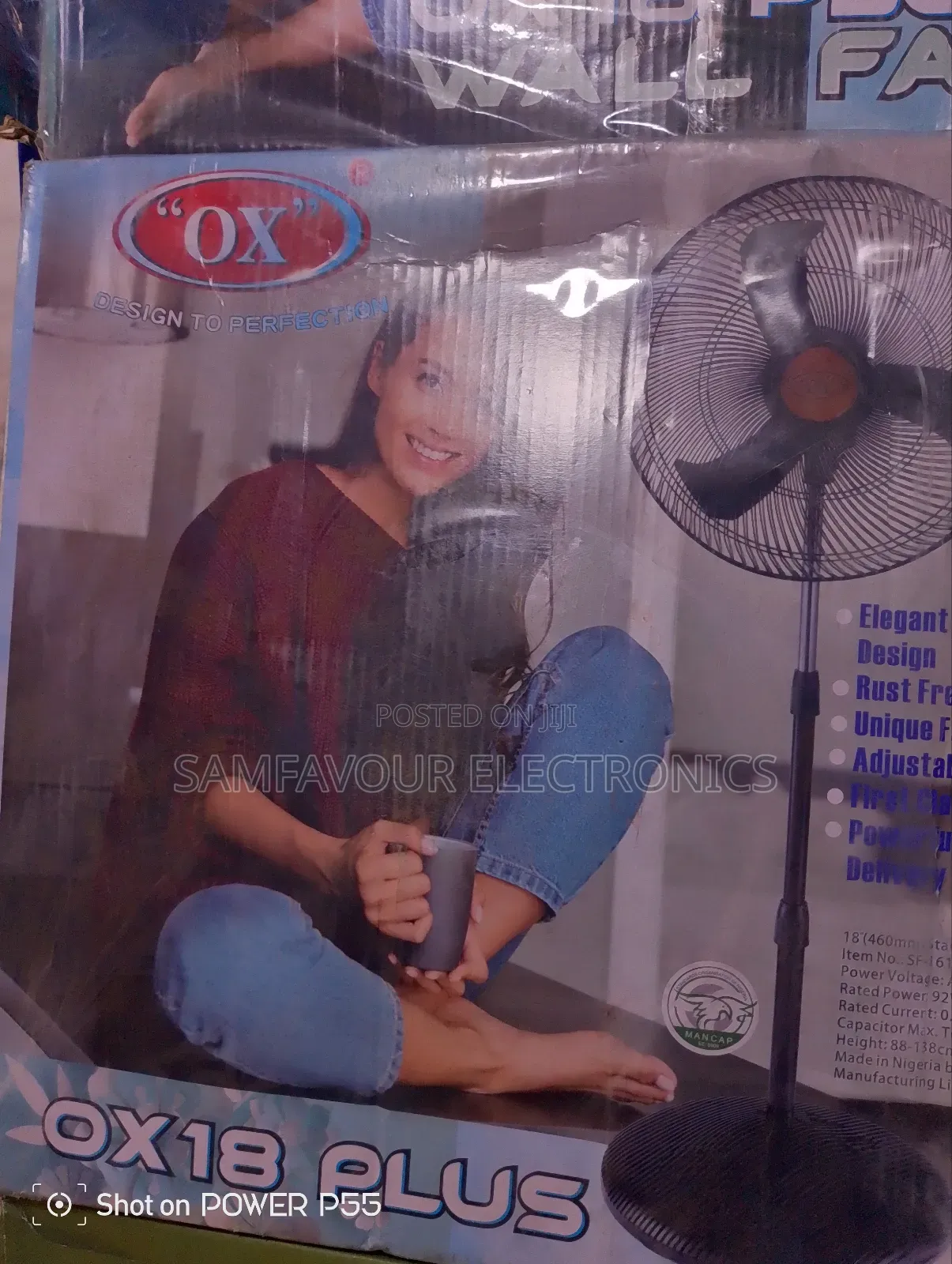 Ox Standing Fan 18inches Copper Coil in Port-Harcourt - Home Appliances ...