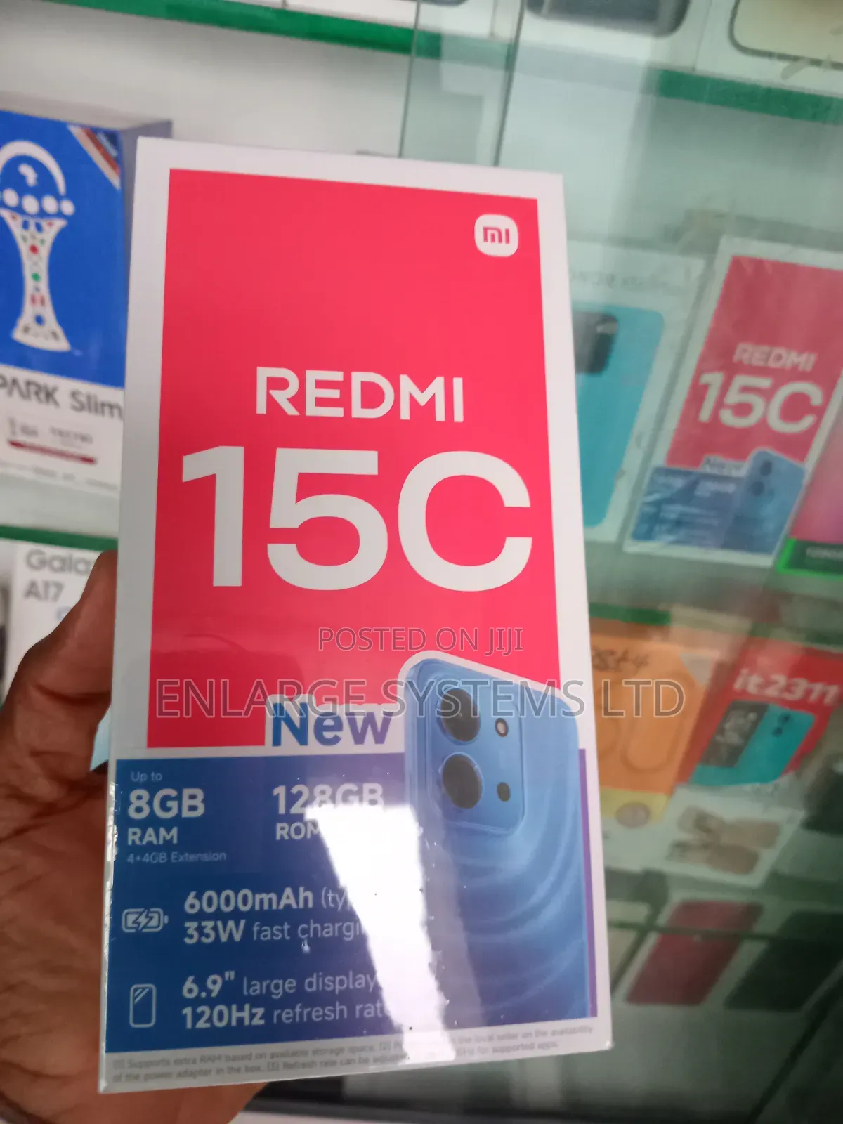 New Xiaomi Redmi 15C 4G 256 GB Red in Ikeja - Mobile Phones, Enlarge ...