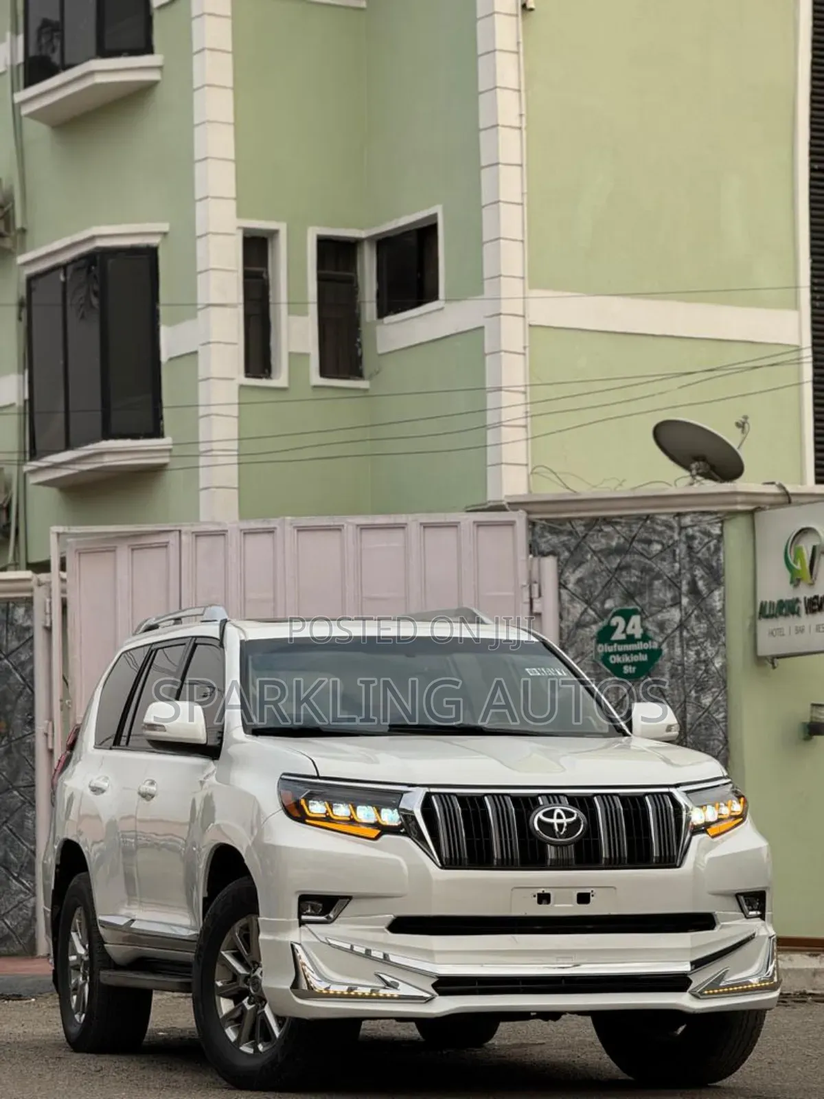 Toyota Land Cruiser Prado 2010 White in Ikeja - Cars, Sparkling Autos ...