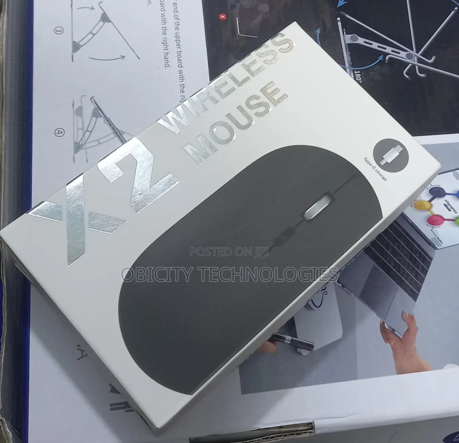 X2 Type C Rechargeable Wireless Mouse in Lagos Island (Eko ...