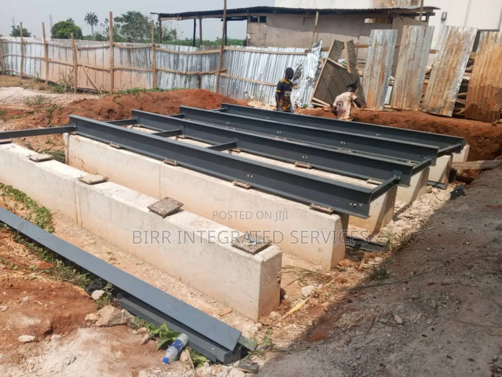 Braithwaite Pressed Steel Water Tank, Plinth And Stanchion Fabrication ...