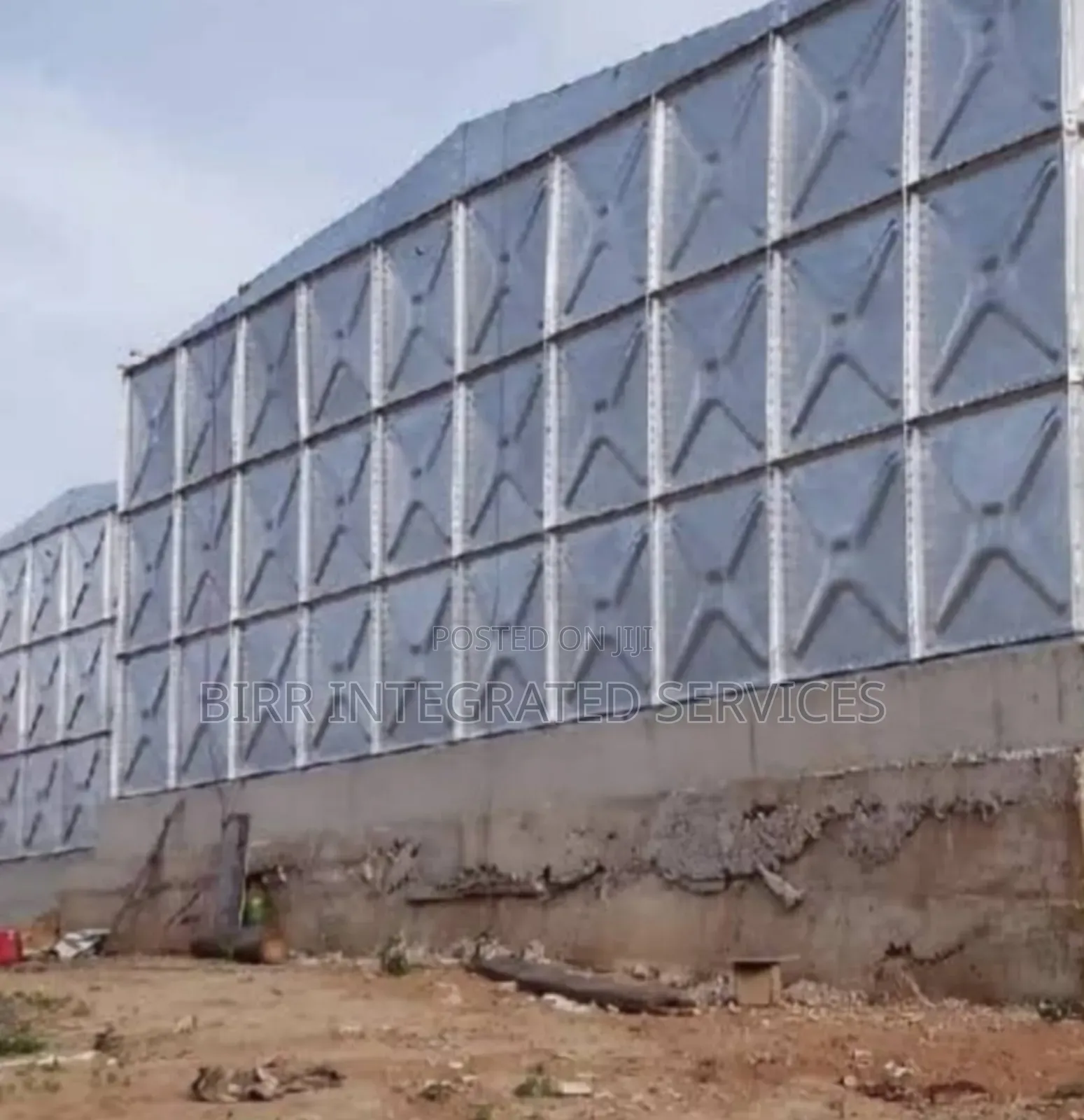 Pressed Steel Braithwaite Water Tank, Stanchion Fabrication in Wuse 2 ...