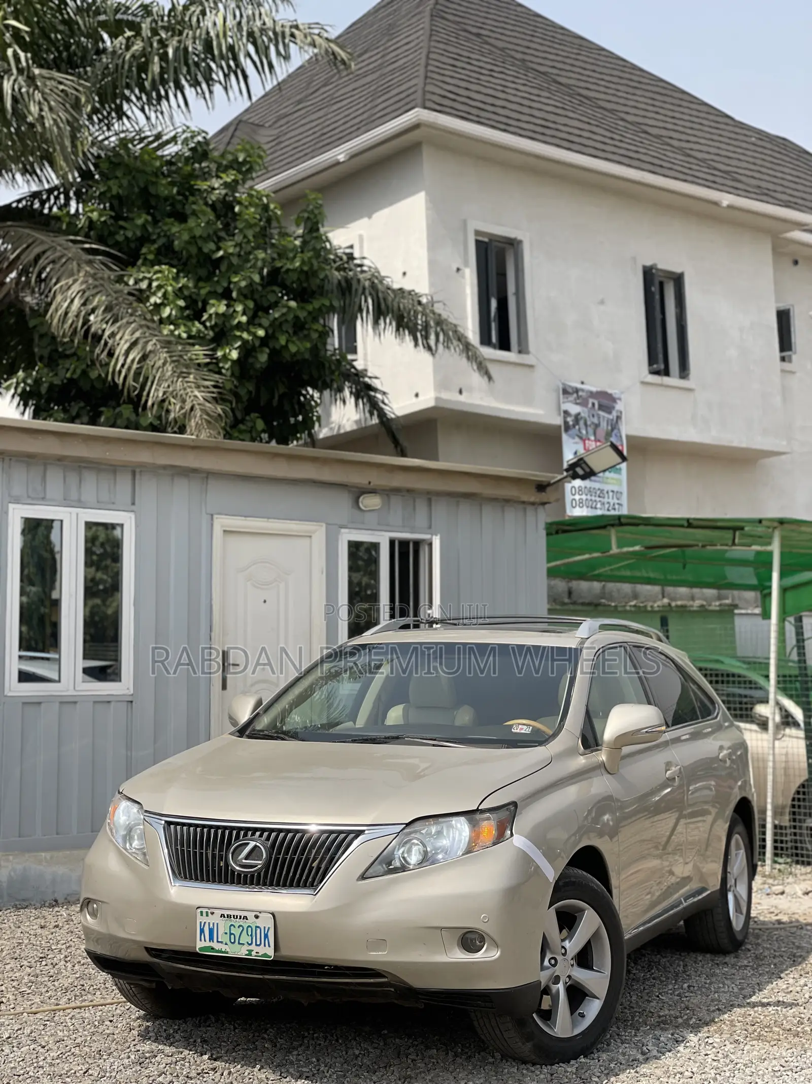 Lexus RX 350 2012 Gold in Gwarinpa - Cars, Shuaib Umar | Jiji.ng