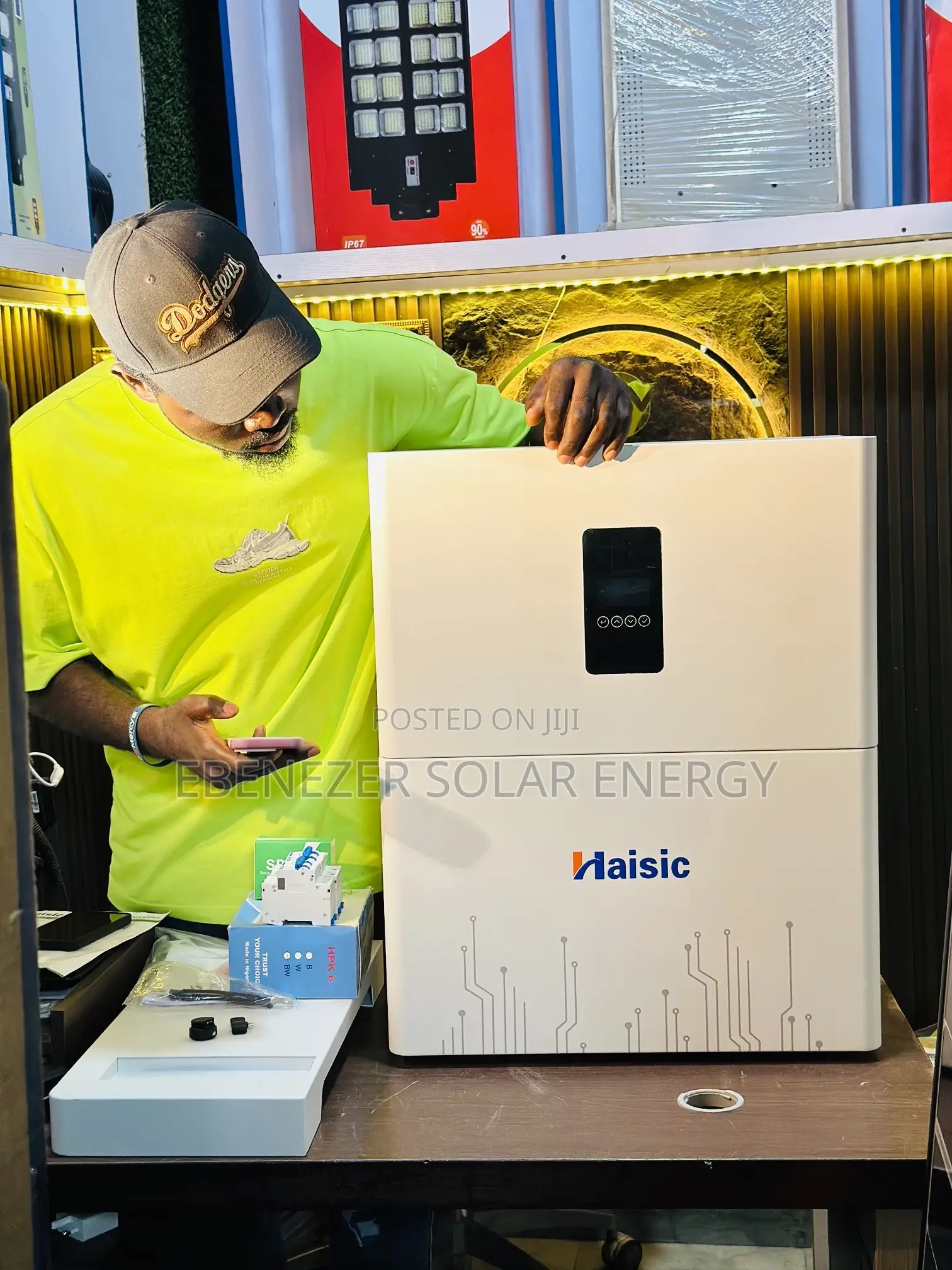 8kwh Haisic Stackable Lithium With 4.2kva Hybrid Inverter in Ojo ...