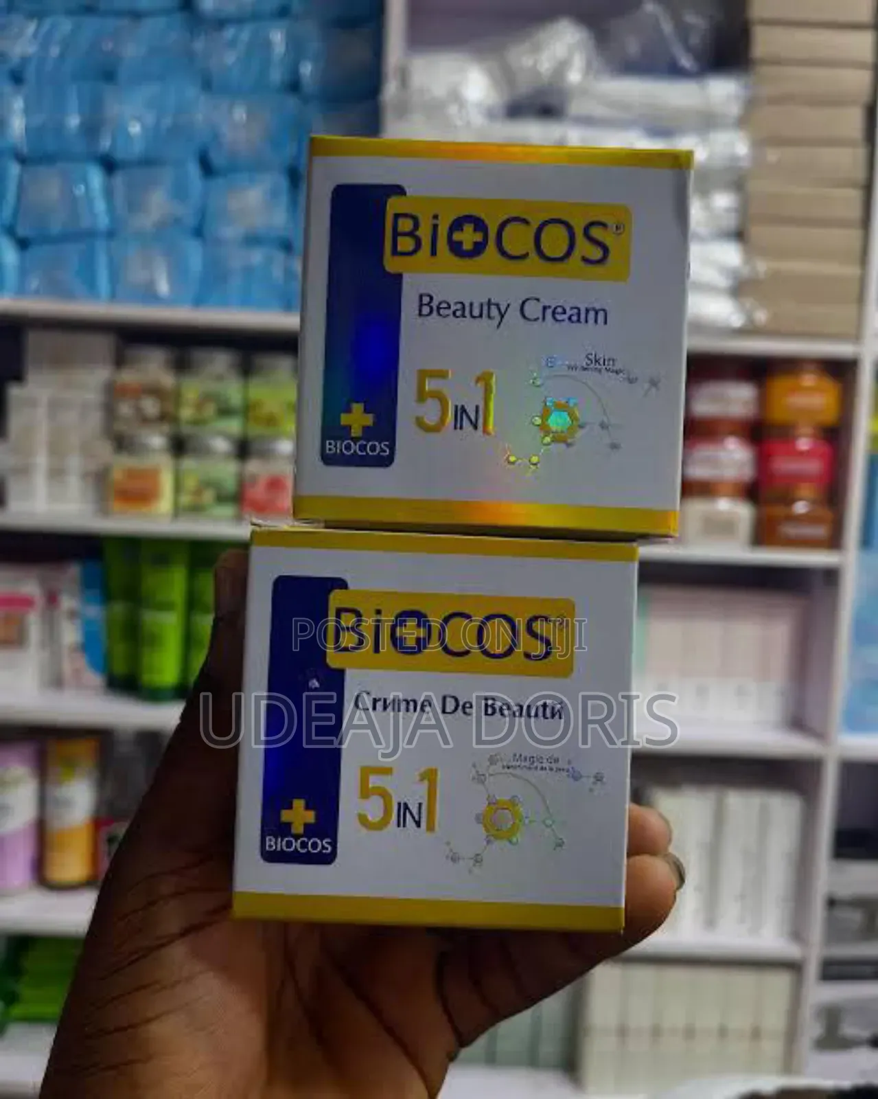 Biocos 5 In1 Face Cream in Ojo - Face Care, Udeaja Doris | Jiji.ng