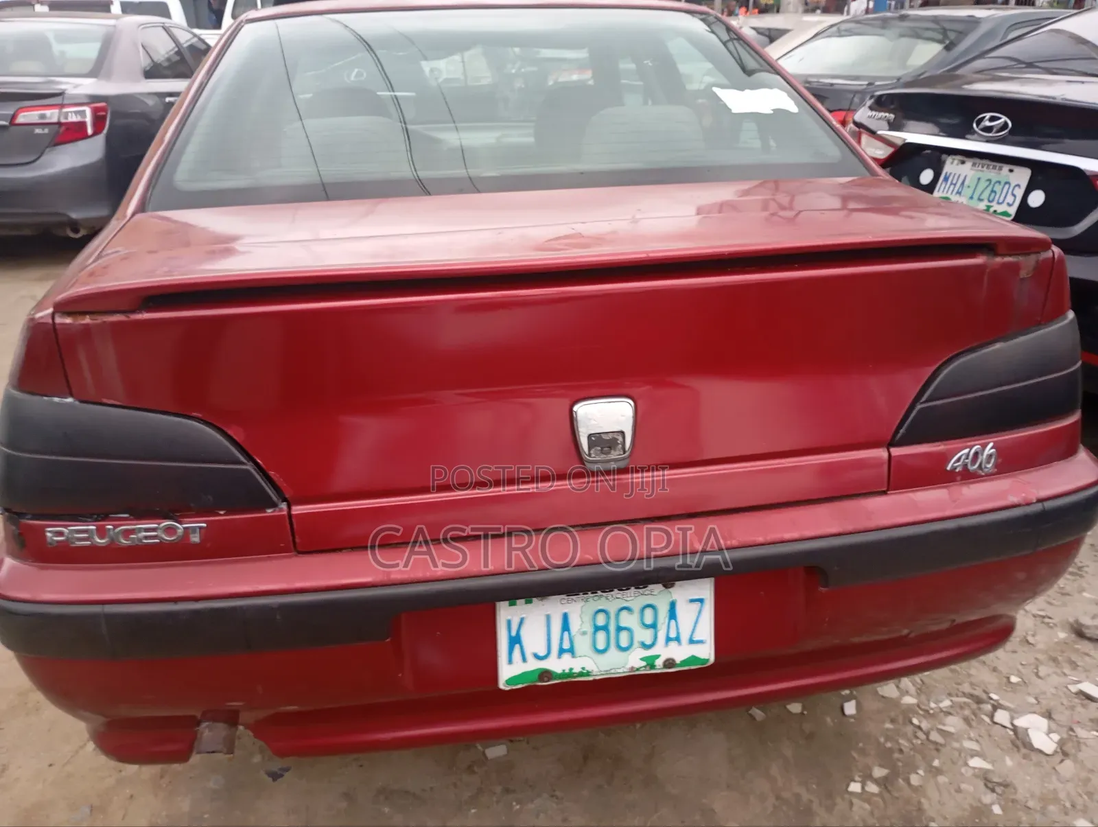Peugeot 202 2002 Red in Port-Harcourt - Cars, Castro Opia | Jiji.ng