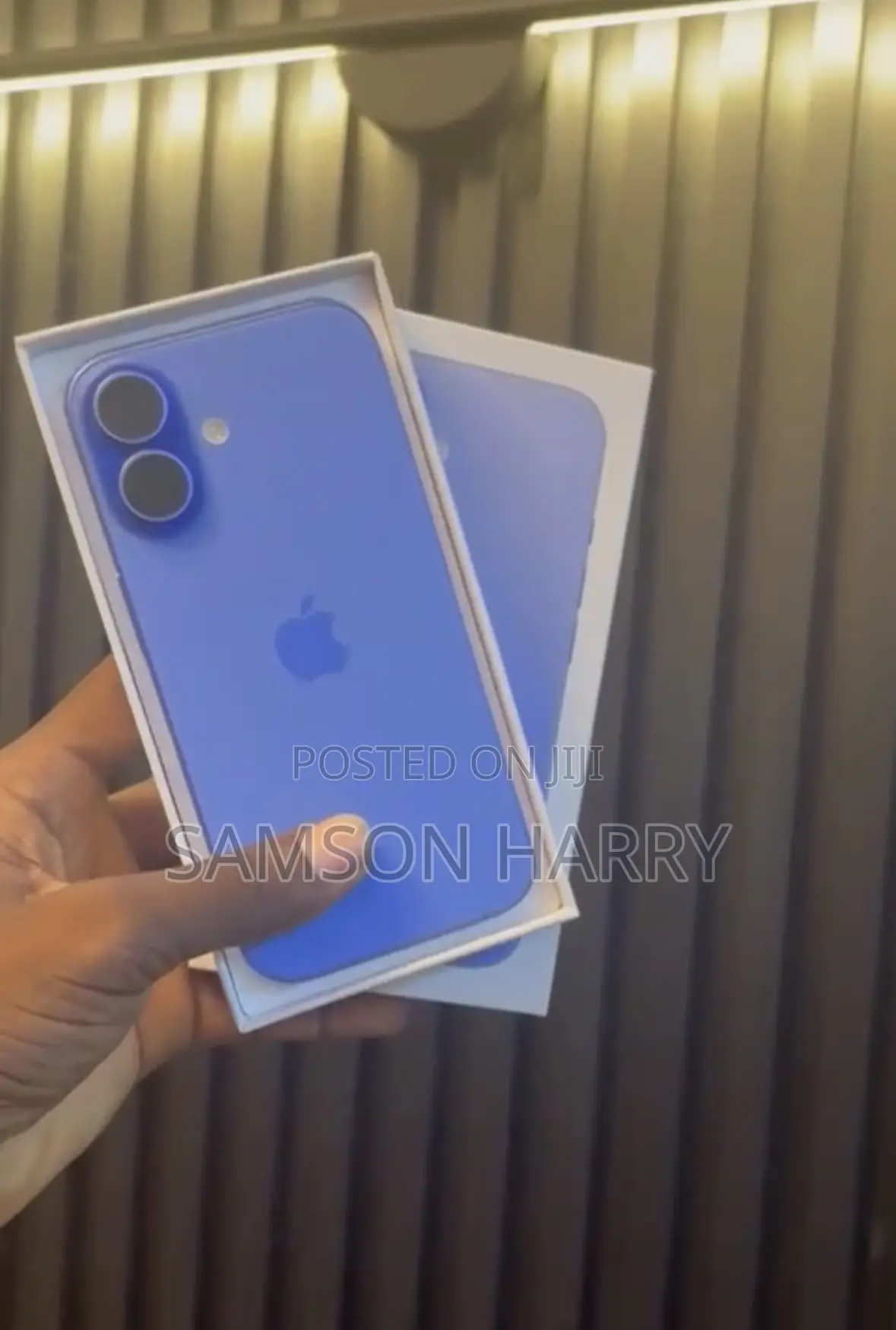 Apple iPhone 16 128 GB Blue in Port-Harcourt - Mobile Phones, Samson ...
