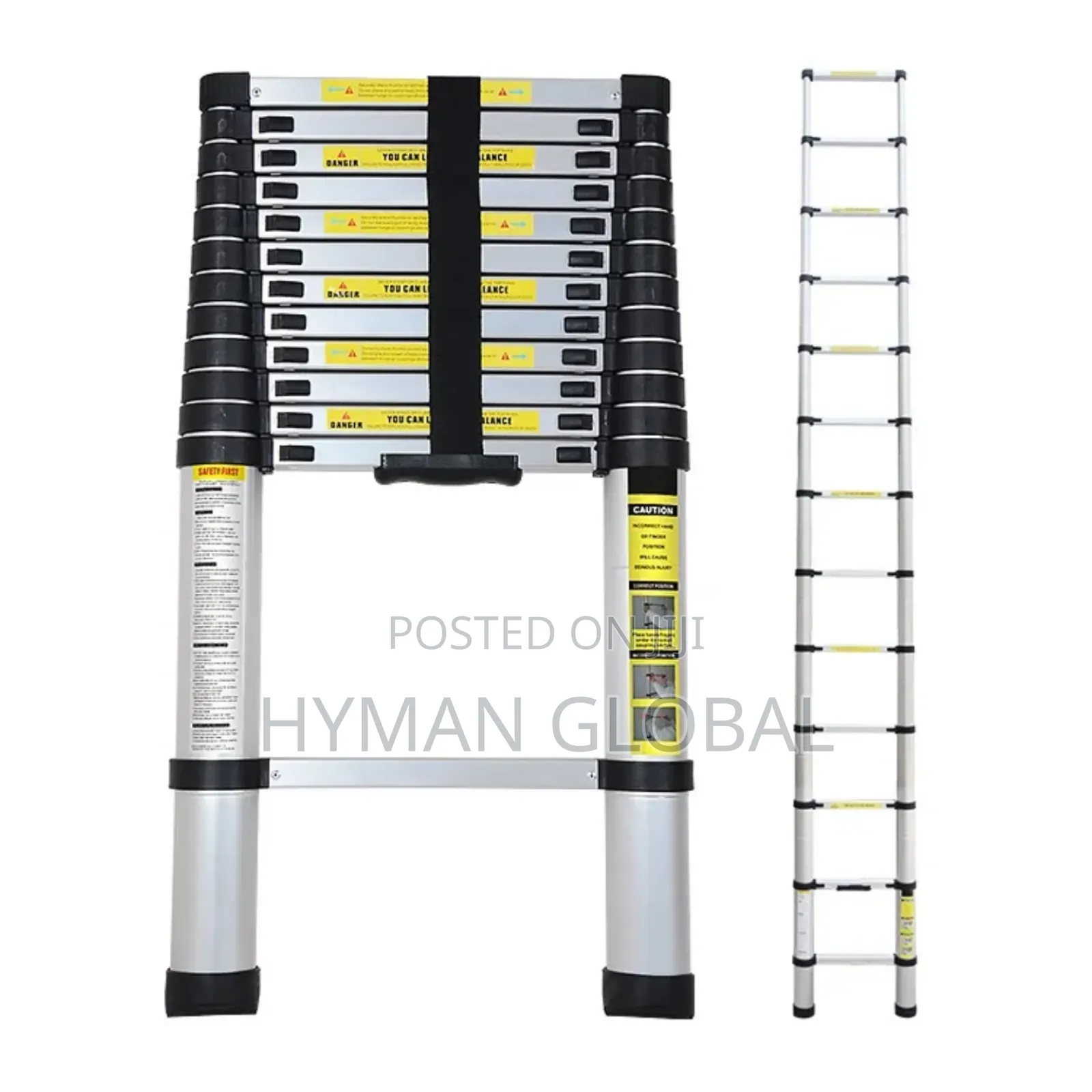 4.1m Aluminum Folding Telescopic Ladder in Ikeja - Hand Tools, Hyman ...